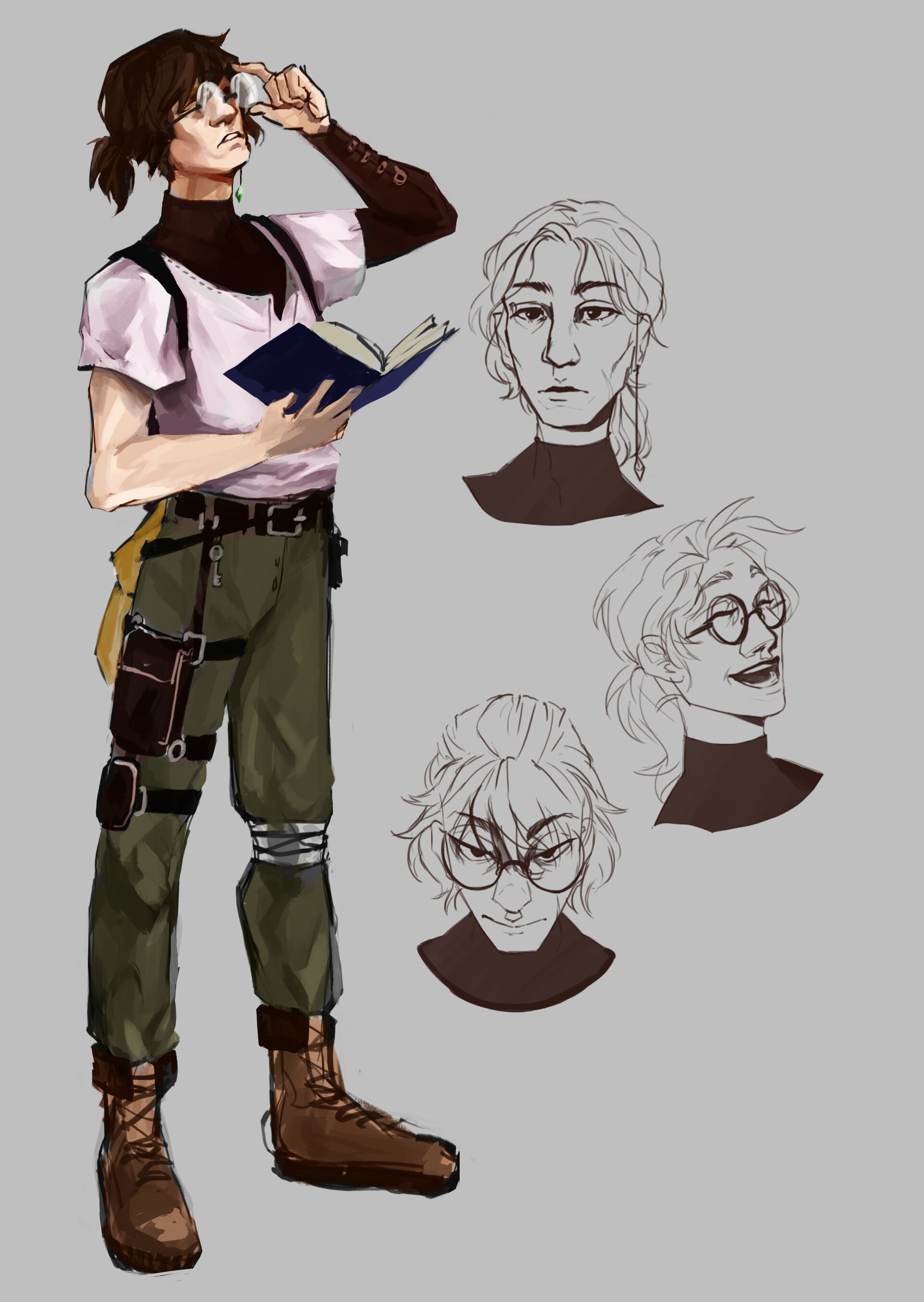 ArtStation - Anthony the warlock [my dnd character]