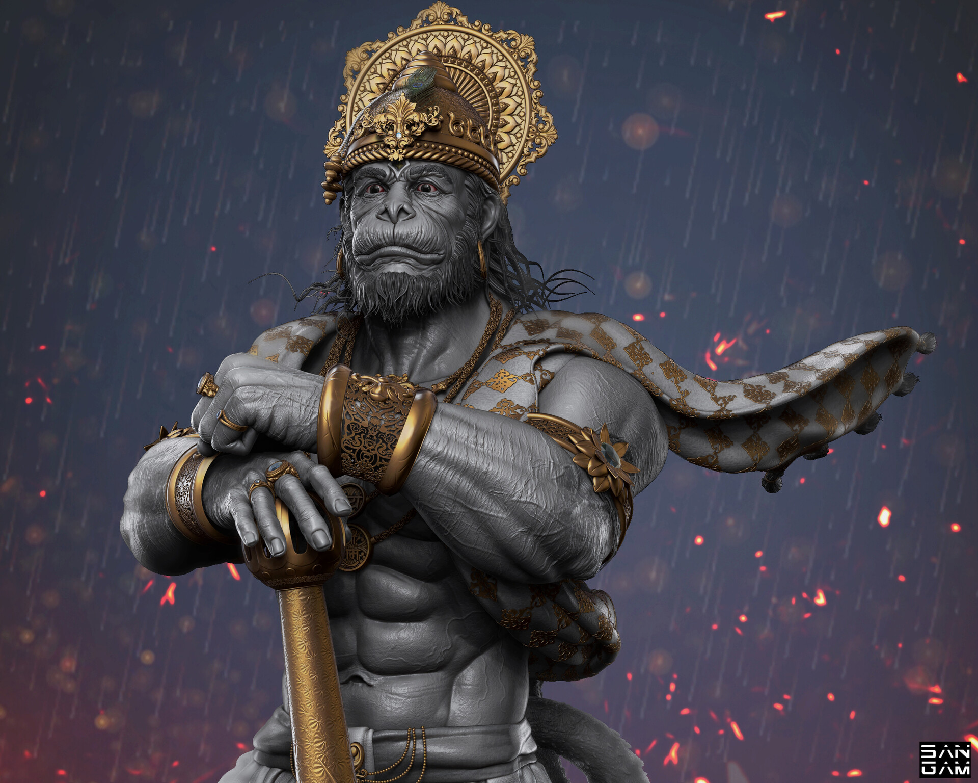 3d Images Of Lord Hanuman