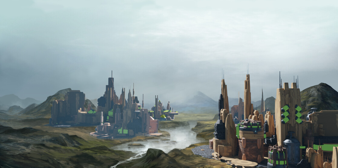 Jeremie Tauziede - Stellaris - Toxoids City Set