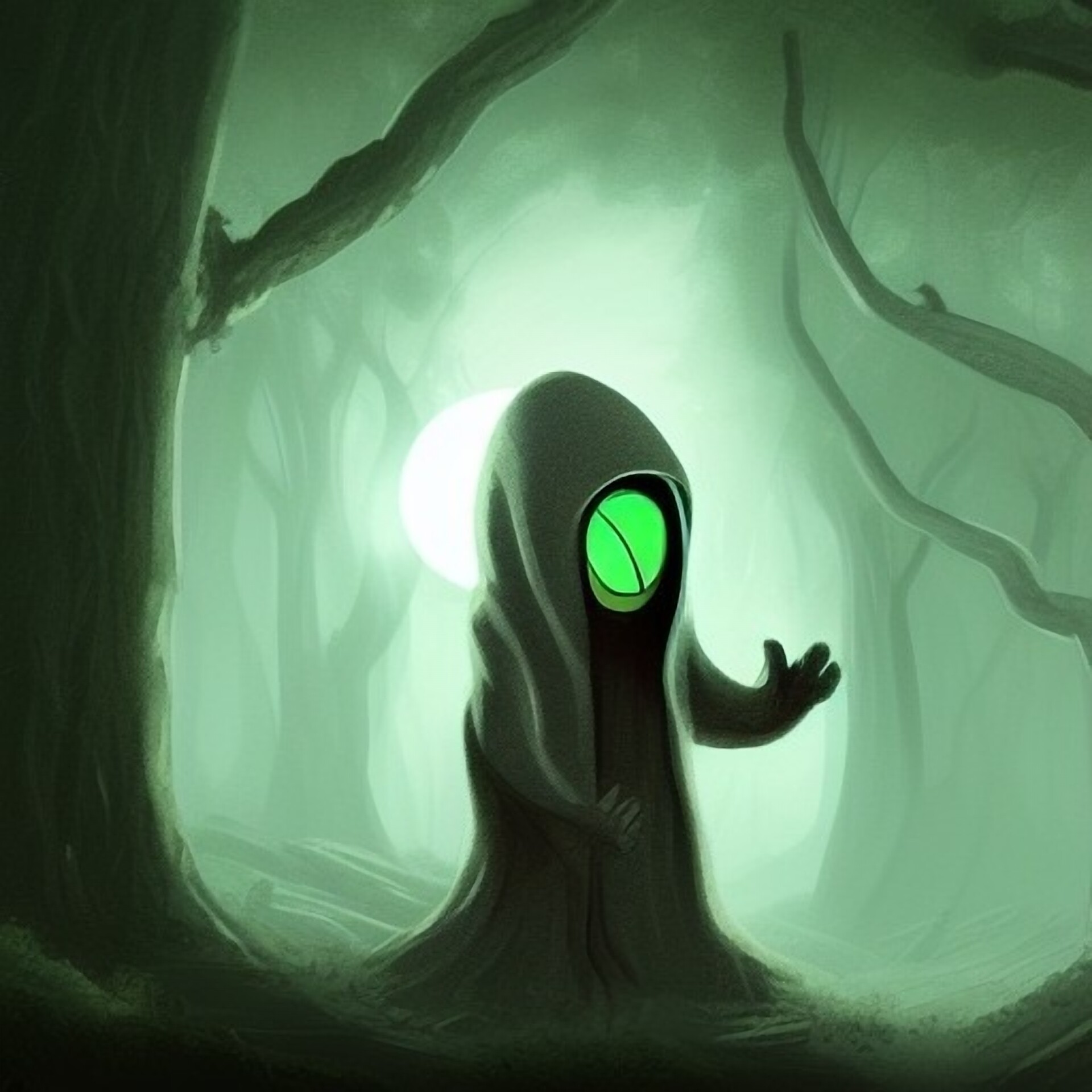 ArtStation - The Thing in the Forest