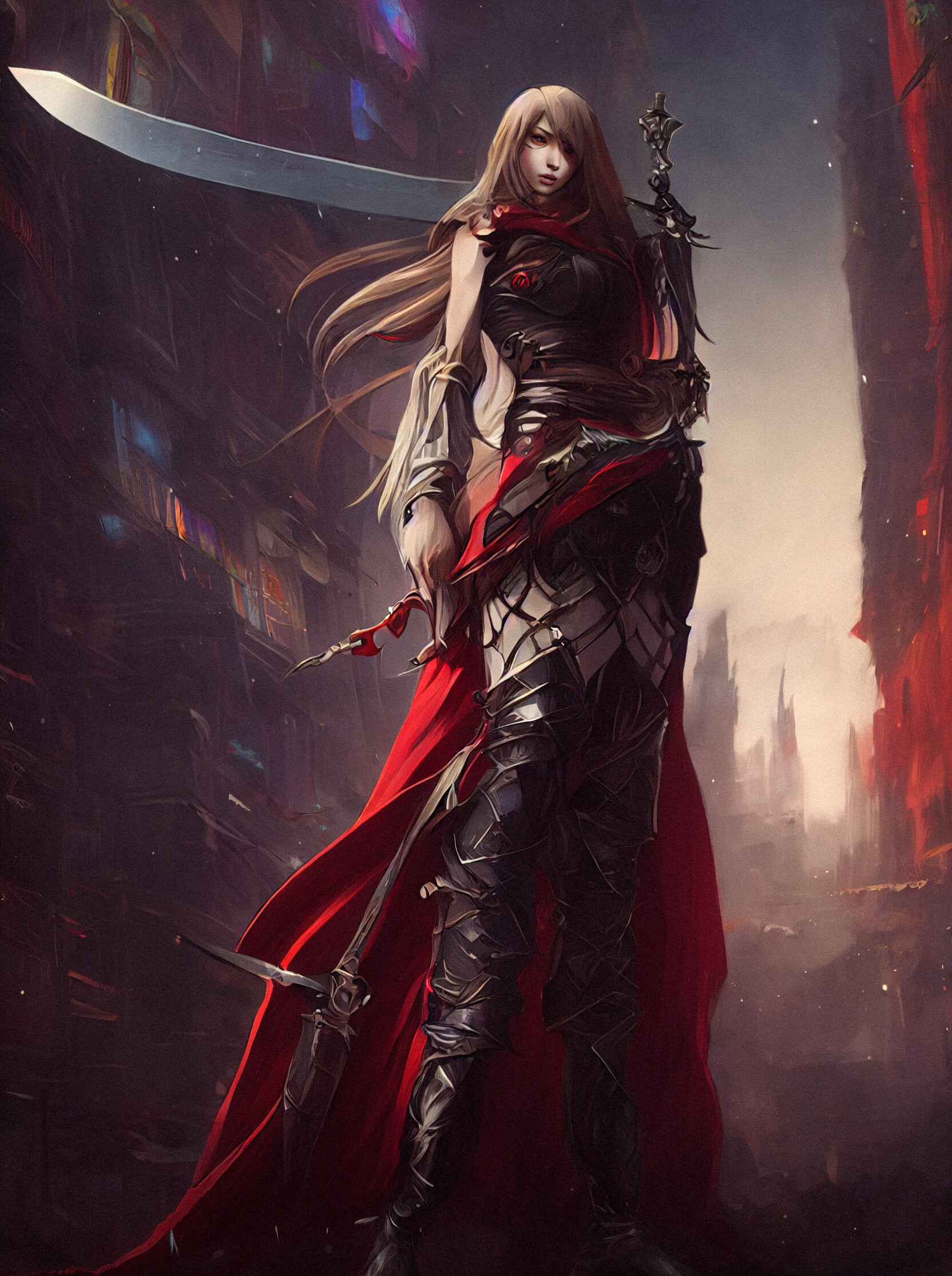 ArtStation - red cloak