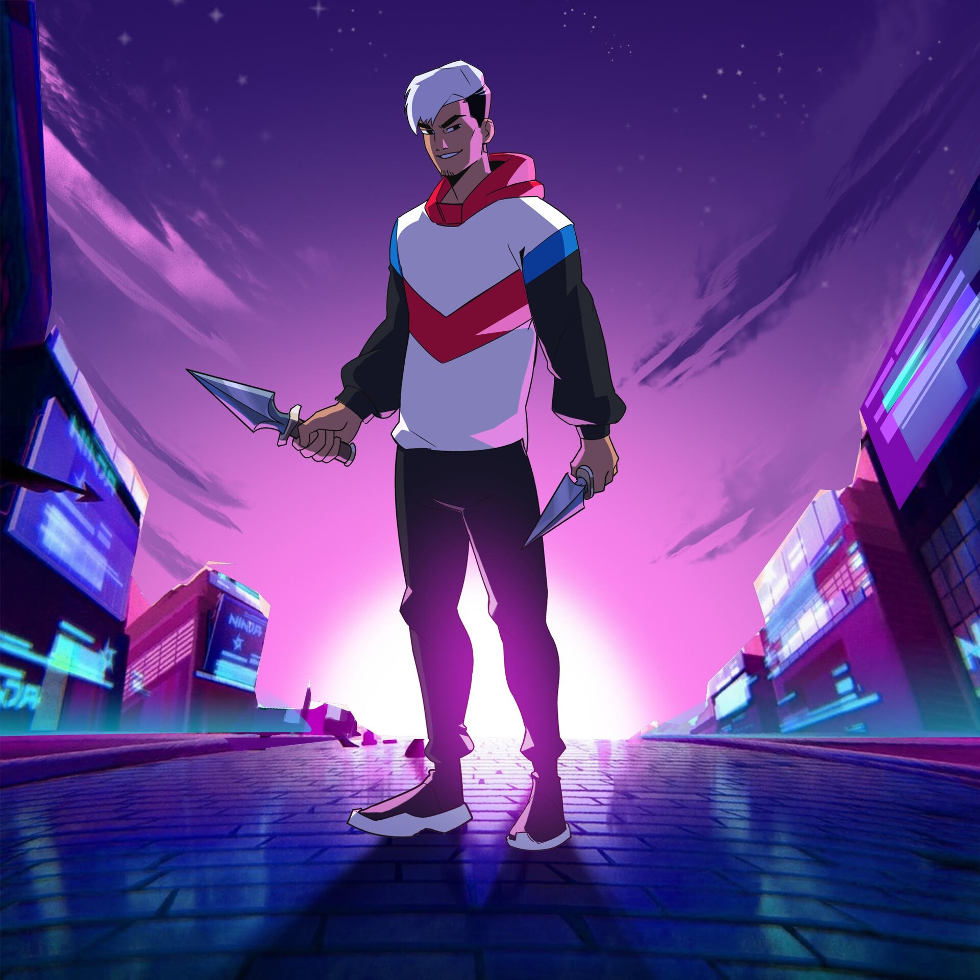 Maximo Montero - Character design SK ROSSI - Inspired by Jet