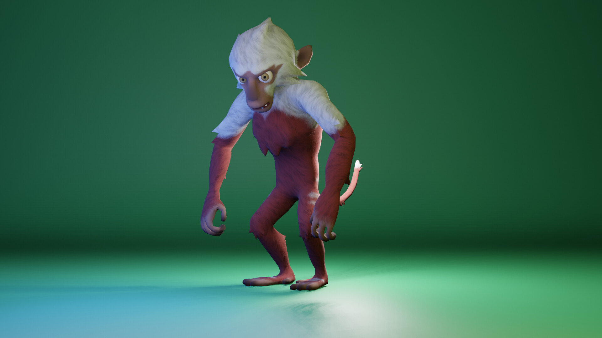 ArtStation - Mono enfadado