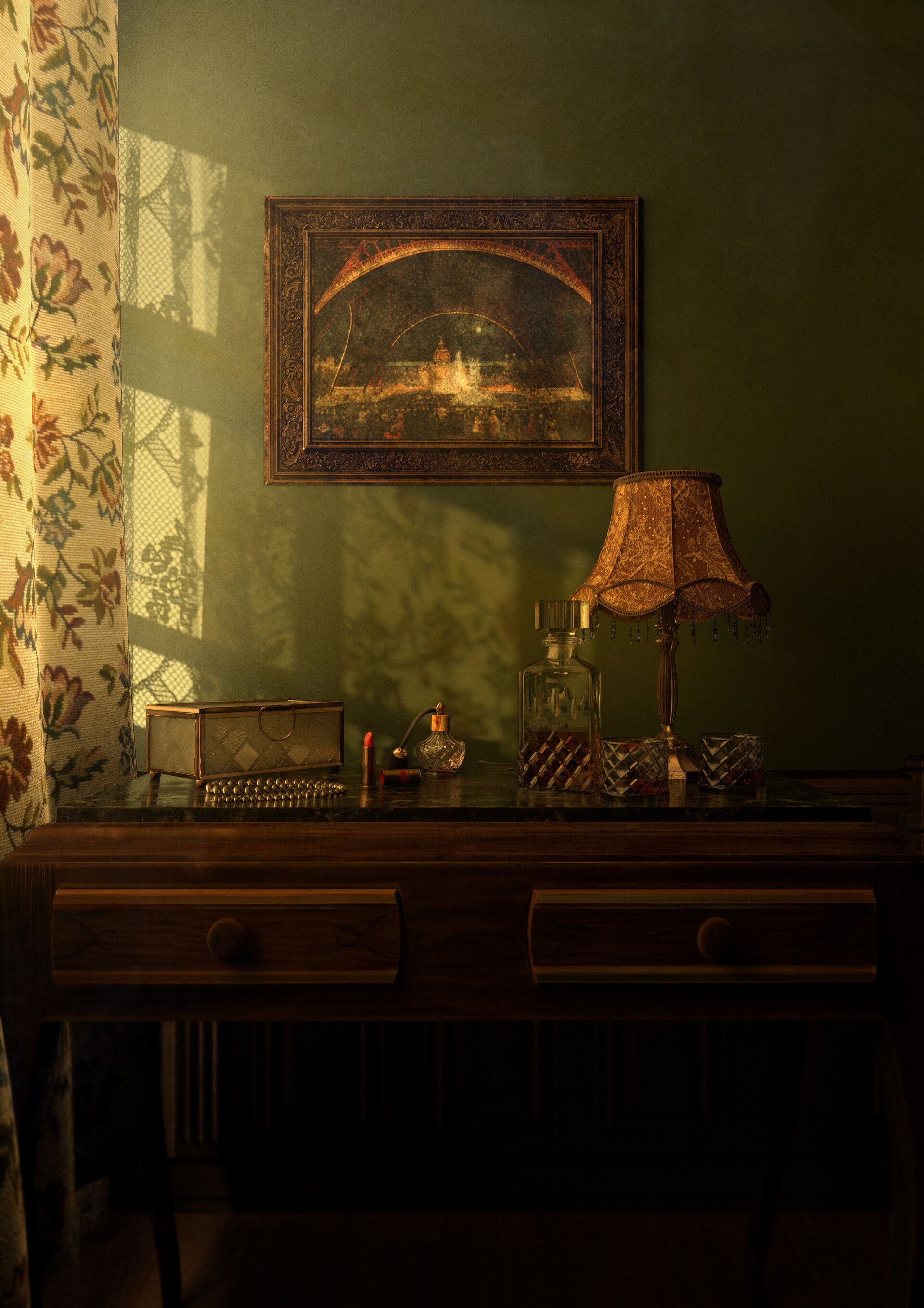 ArtStation - Desk Scene - Environment