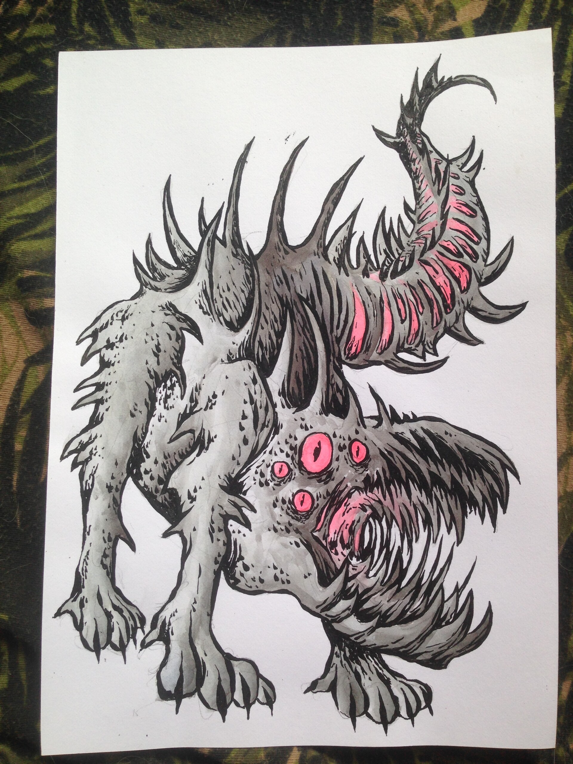 ArtStation - Fluorescent monsters