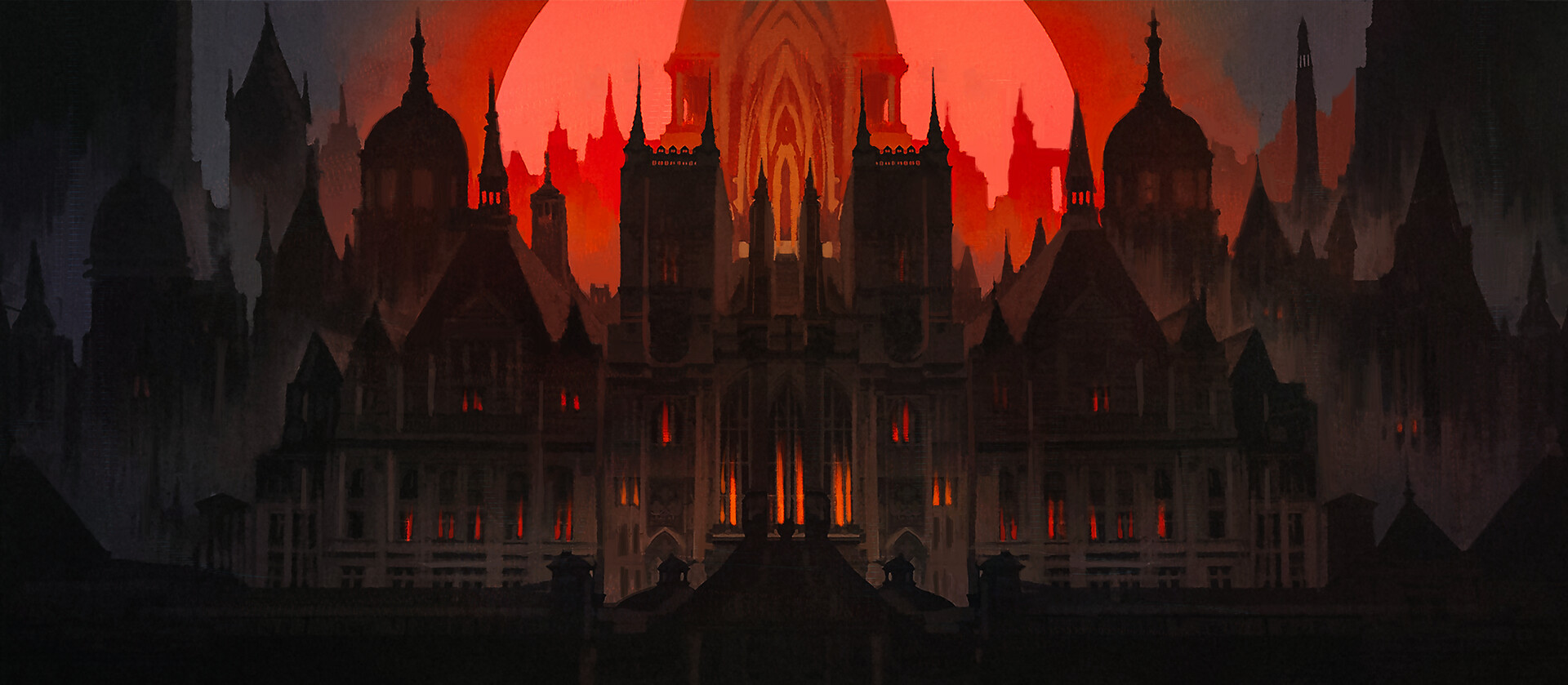 ArtStation - Blood moon