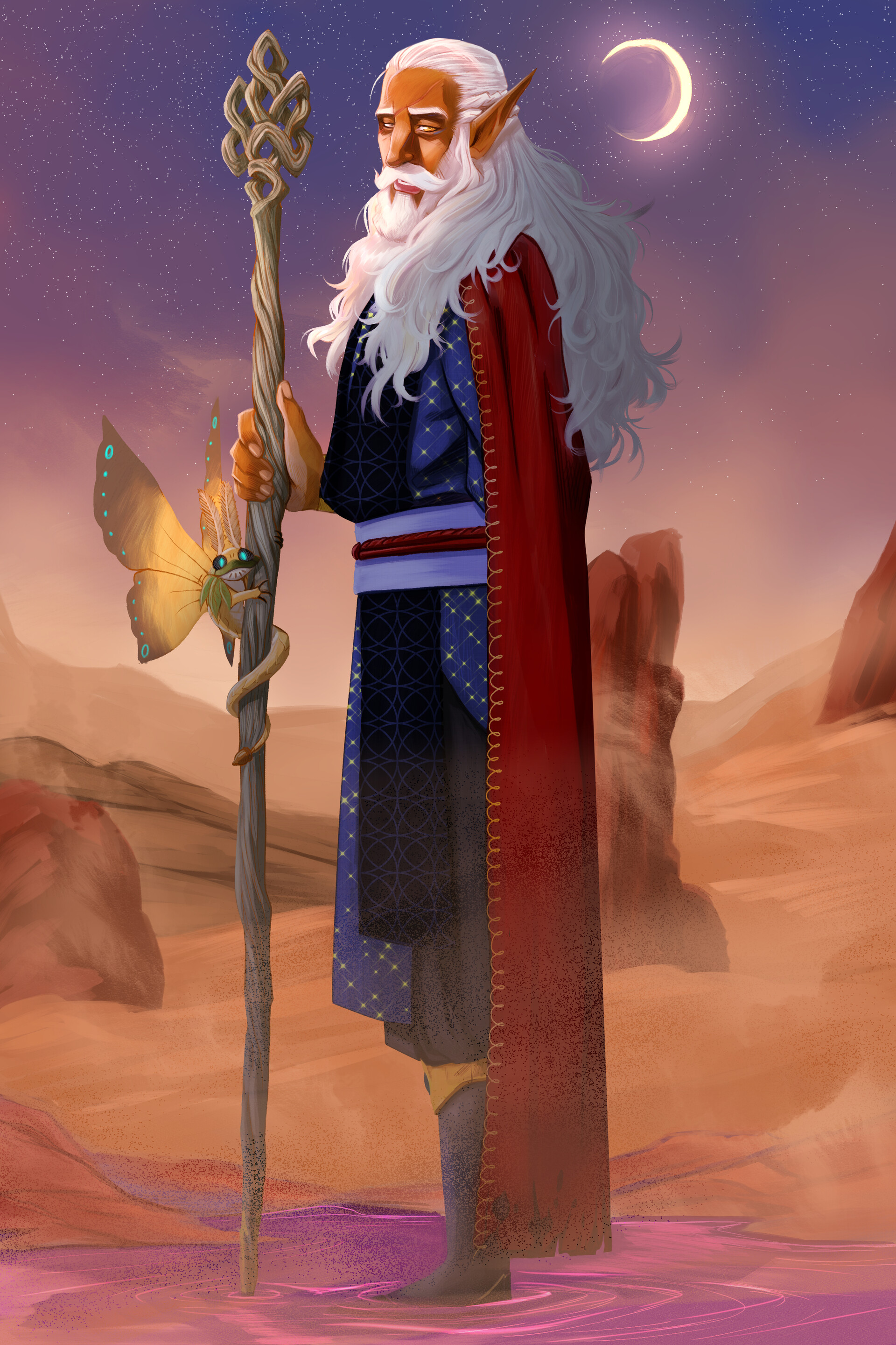 ArtStation - Wizened Elf