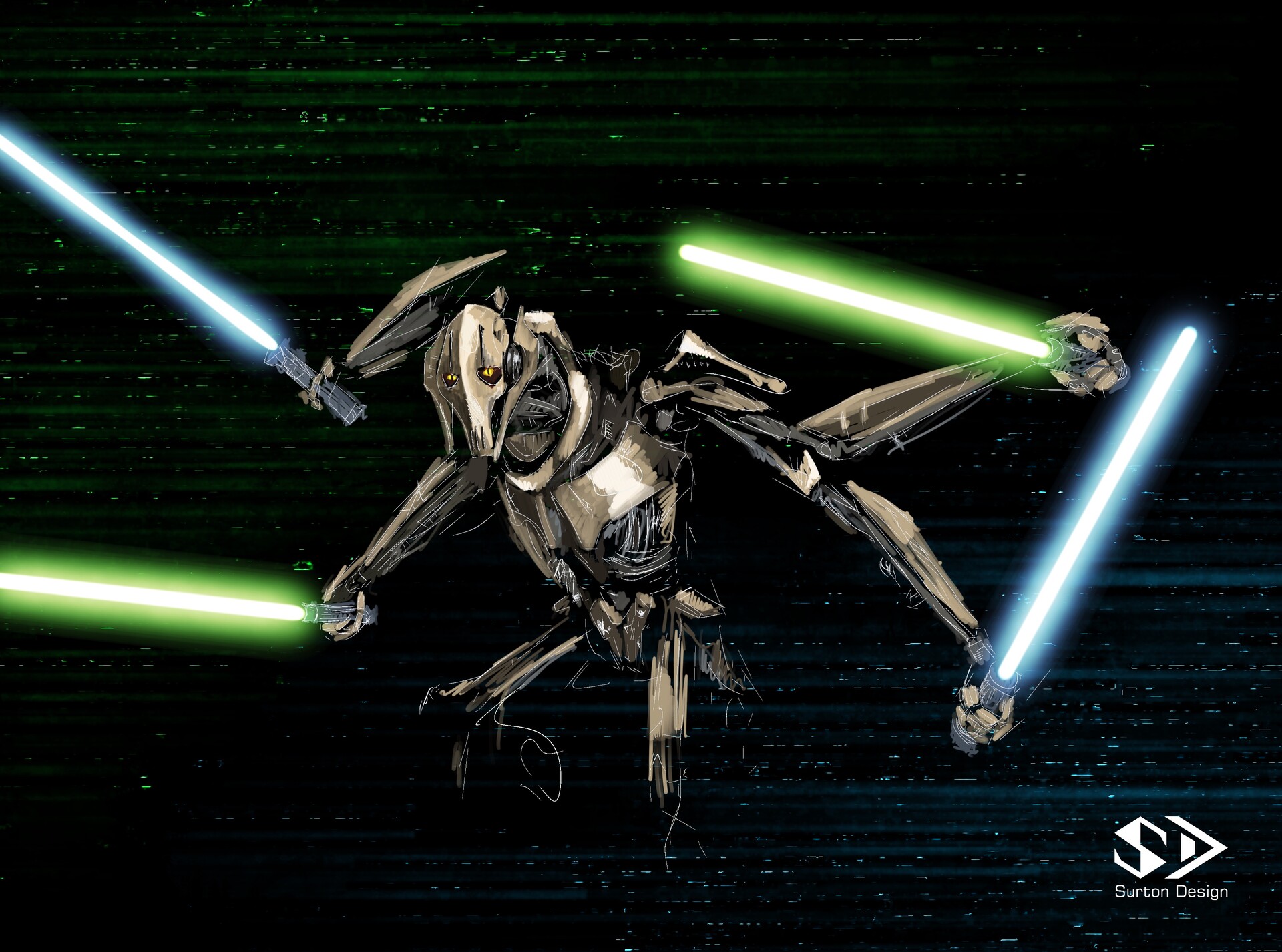ArtStation - General Grievous - Fan art