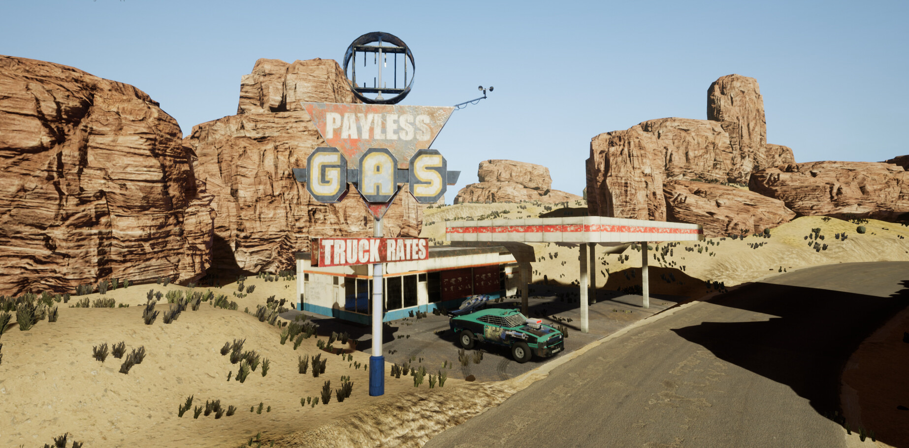 ArtStation - Art Direction, Env Art and Level Design - Racing Prototype ...