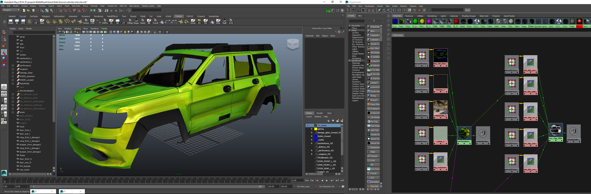 Christopher Walch - Hard Surface Vehicle Work for 2019 Demo: Modeling ...