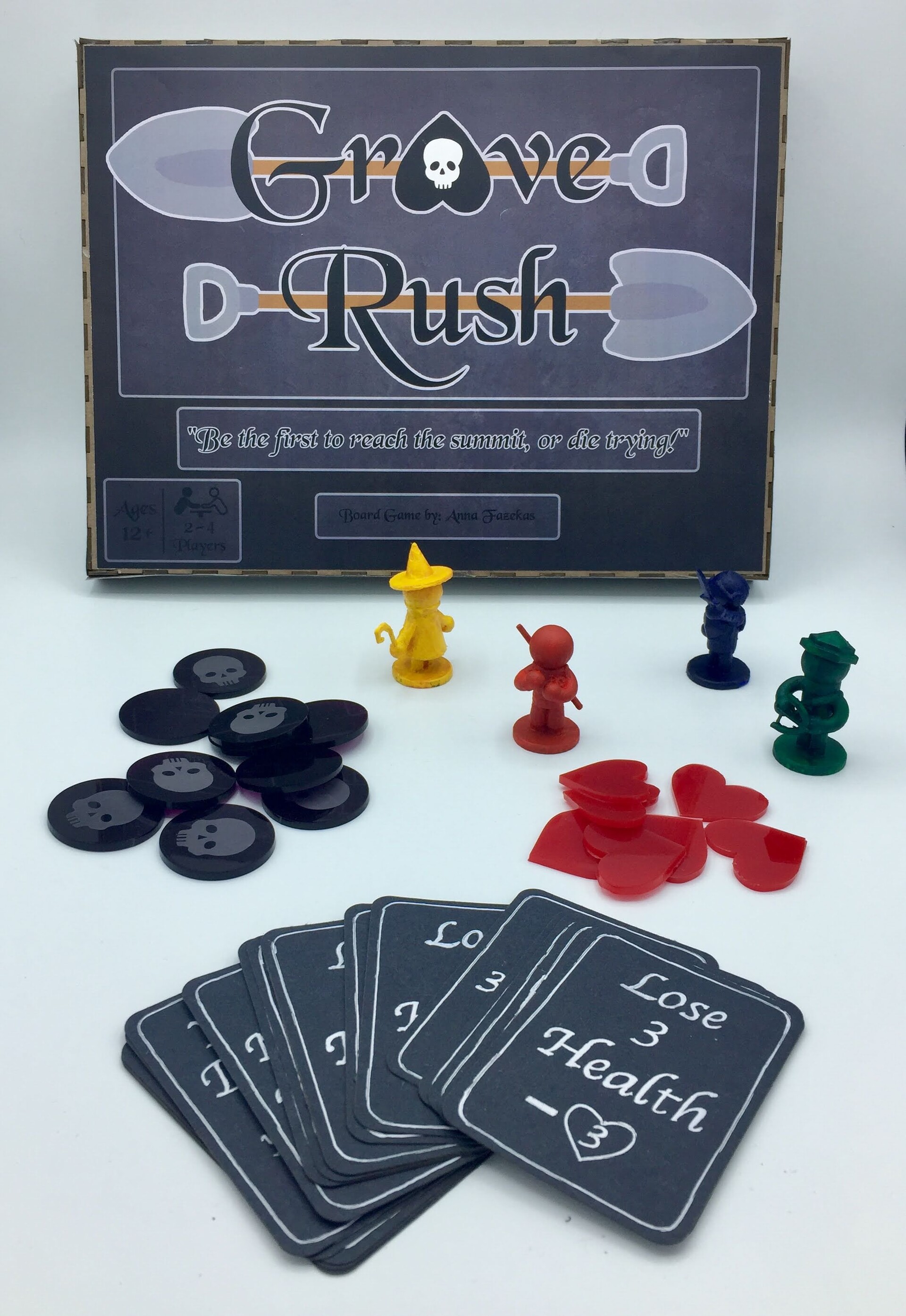 ArtStation - Grave Rush (Board Game)
