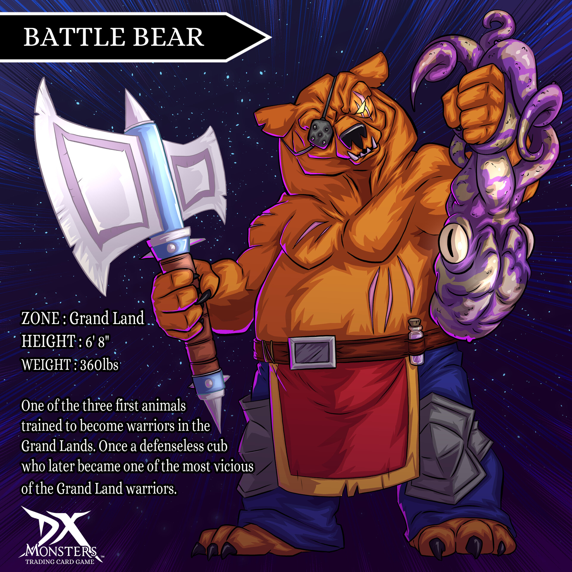 ArtStation - Battle Bear Bio