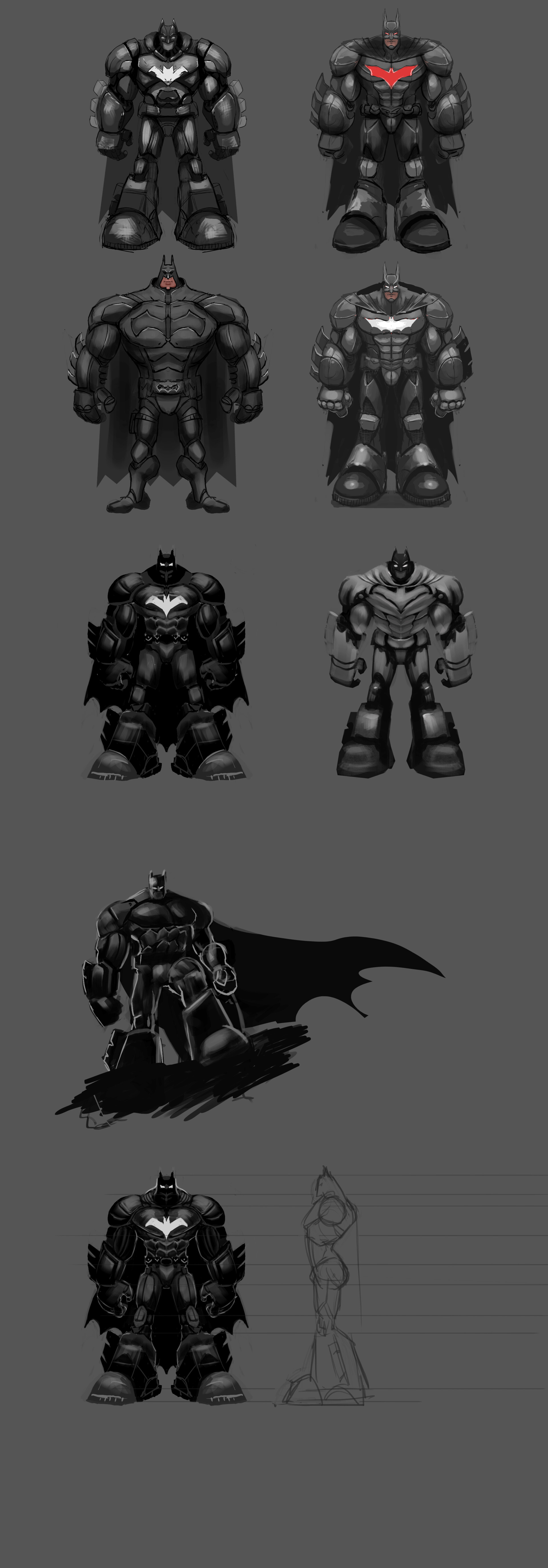ArtStation - Batman concept ideas