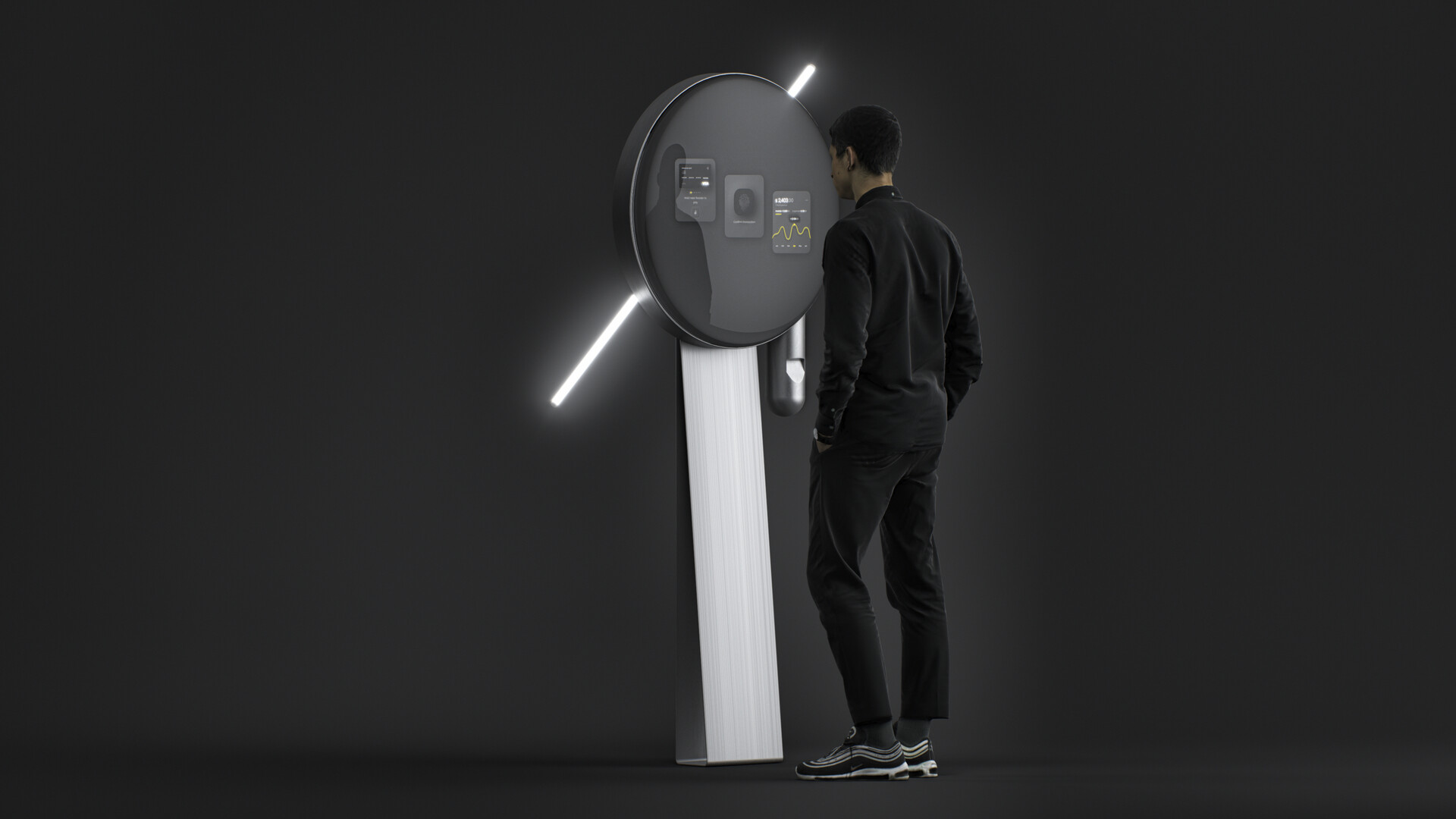 Ivan Zhurba - Interactive touch screen design for Airbnb