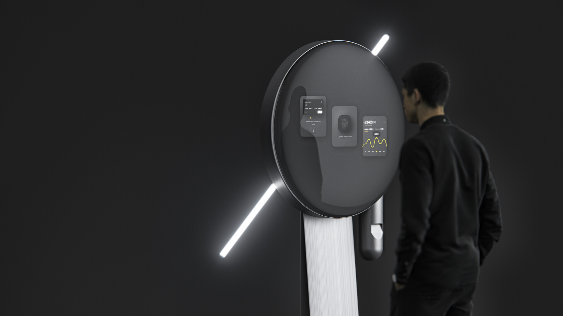 Ivan Zhurba - Interactive touch screen design for Airbnb