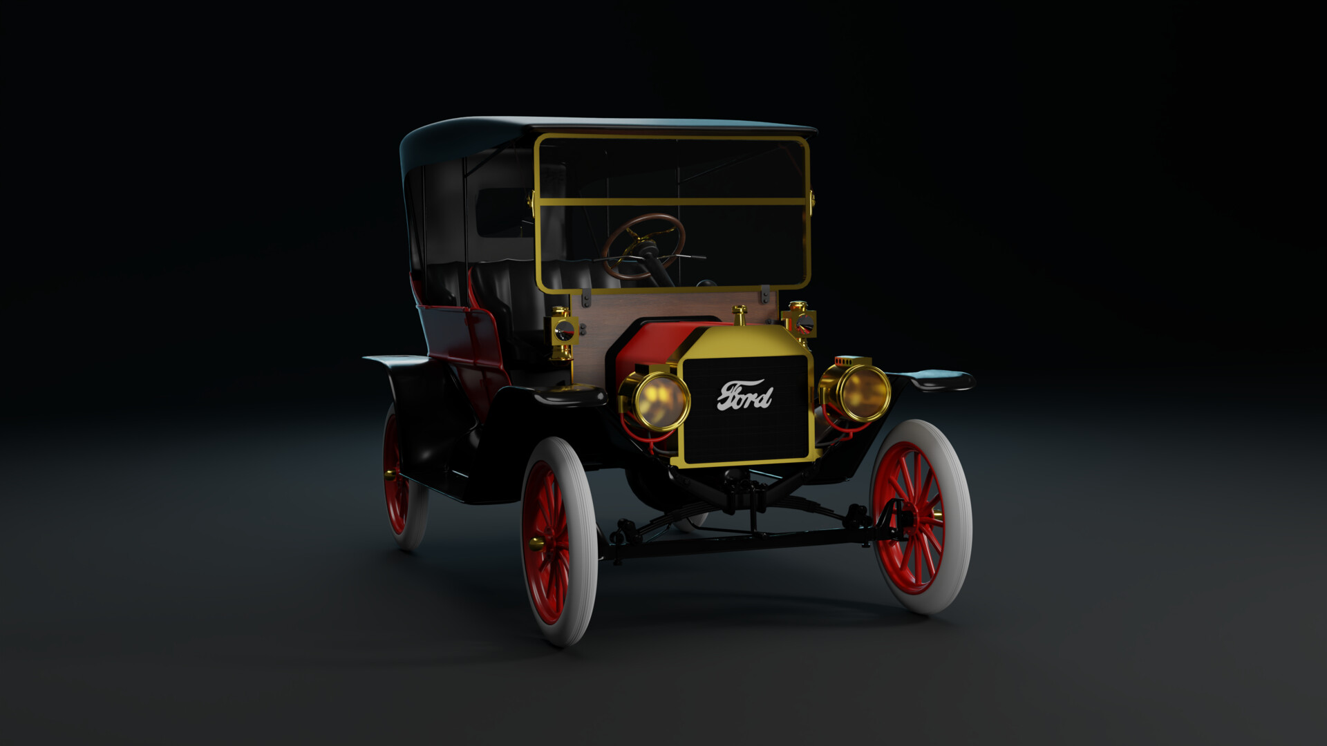 ArtStation - Ford Model T