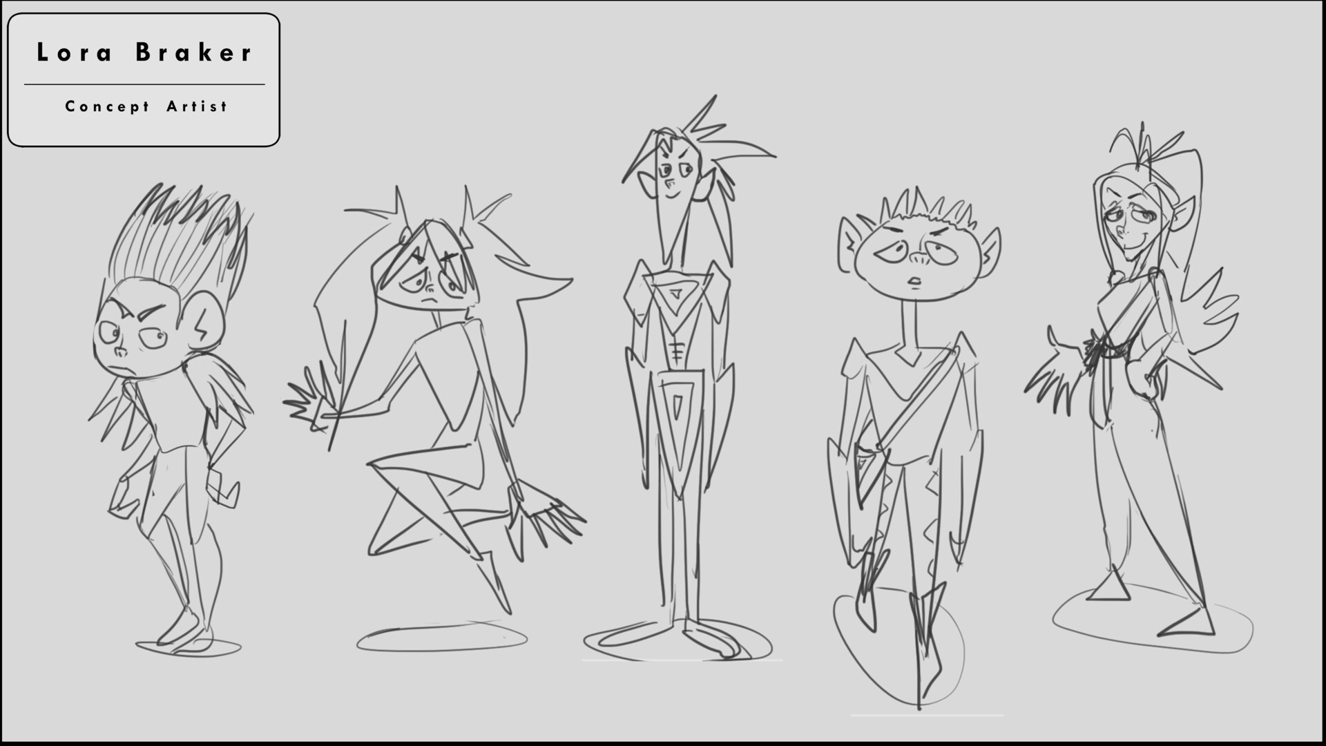 Lora Braker - Character Design- Full Turnaround of Villain, Paranorman ...