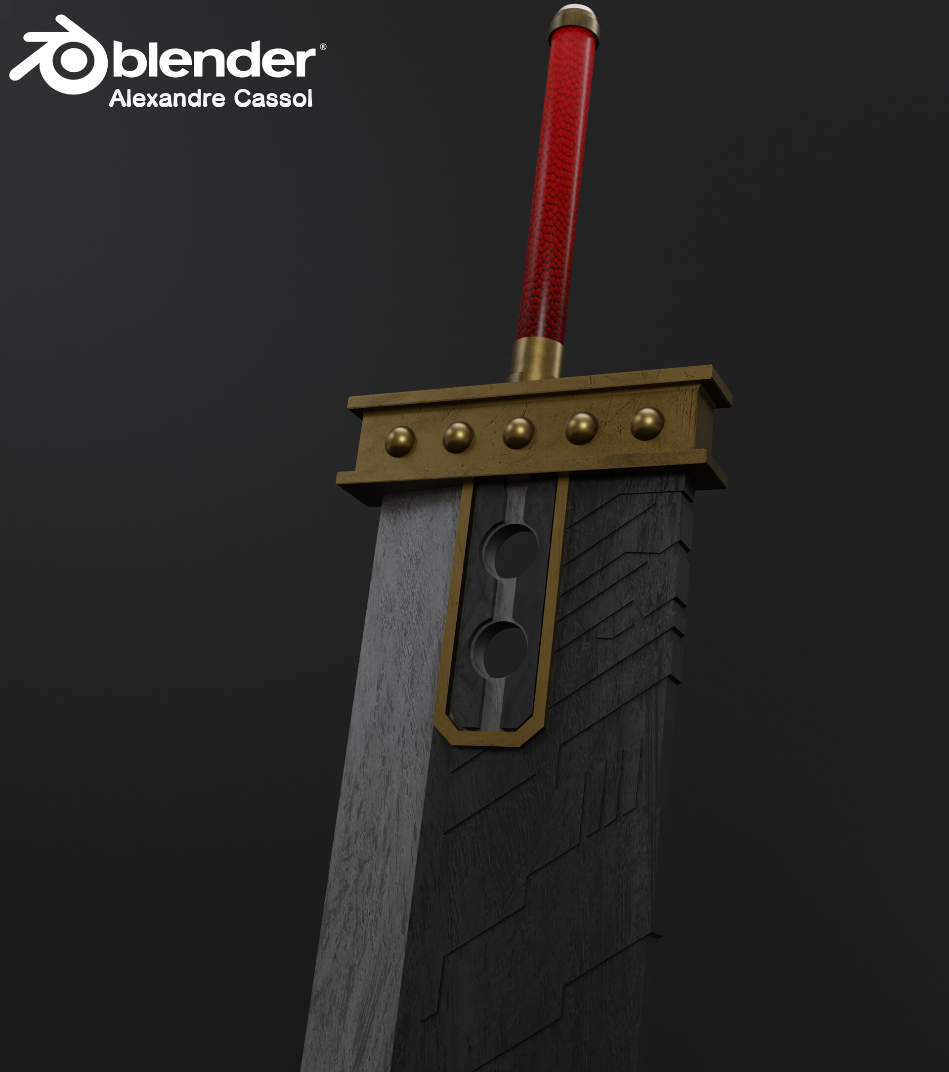 ArtStation - Buster Sword - Final Fantasy VII