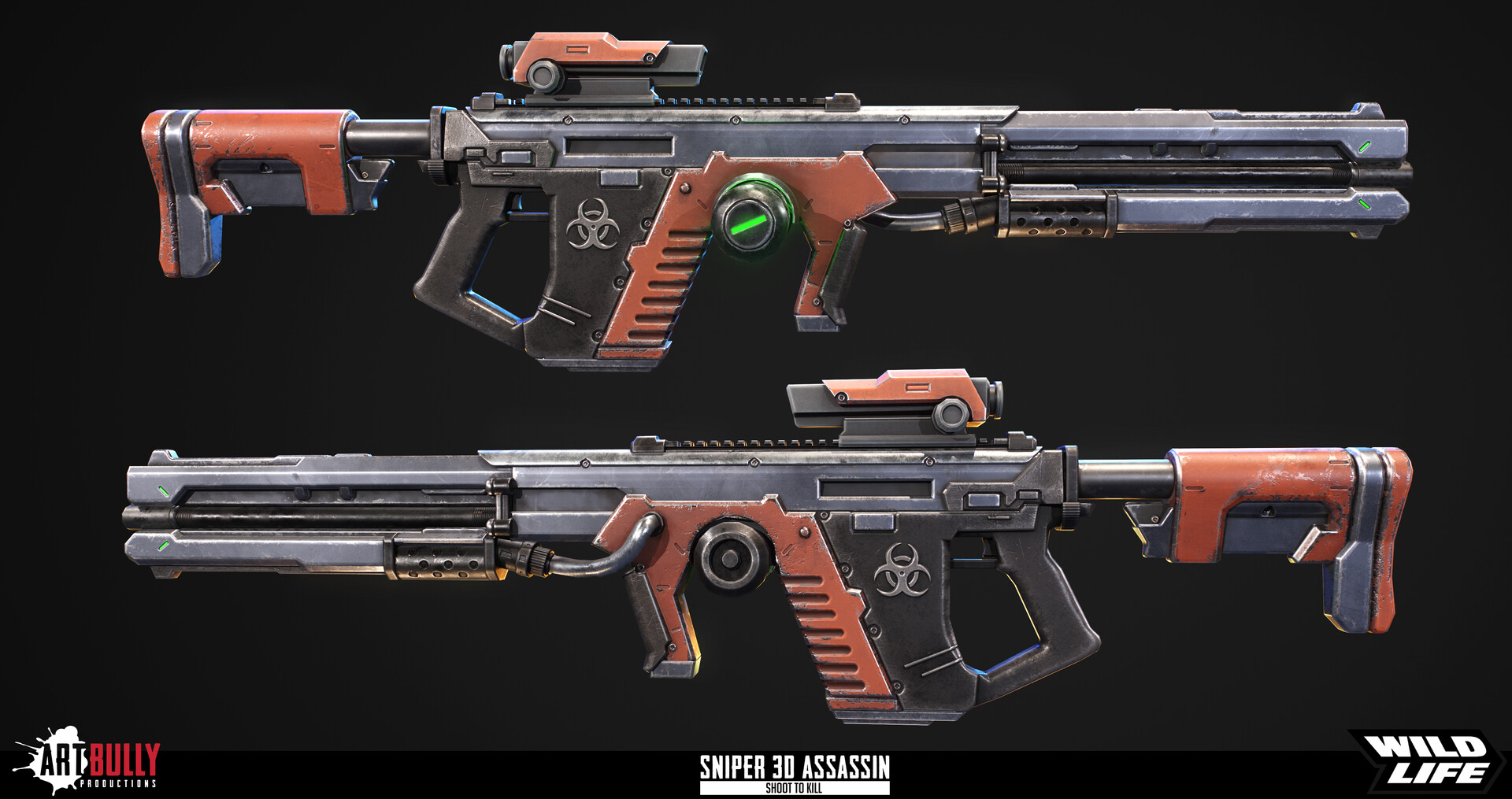 Art Bully Productions - Sniper 3D Assassin - Weapons 01