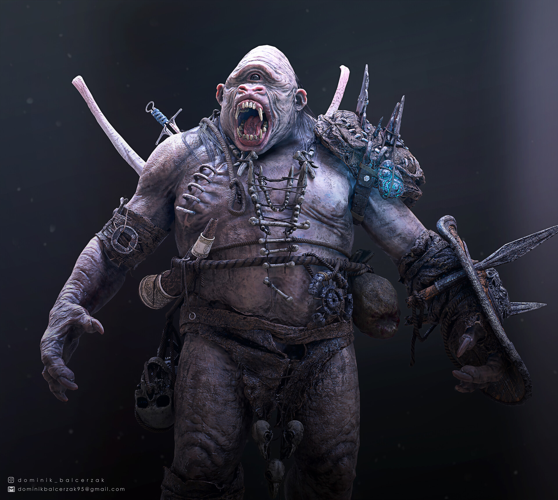 ArtStation - Cyclops The Deer Hunter (REALTIME)