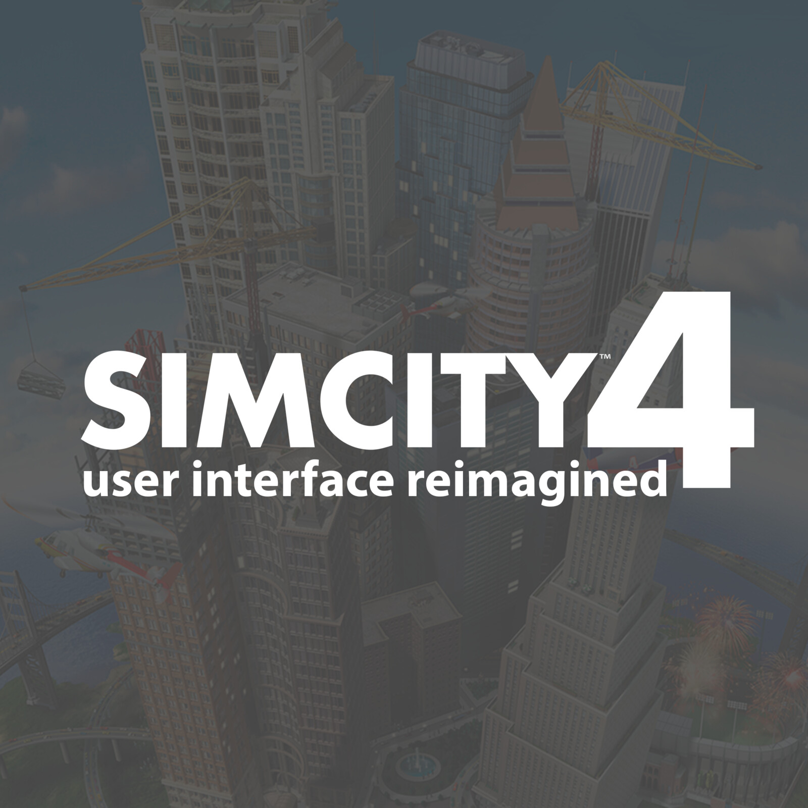 Ric Borrull // Herramientas - SimCity 4 UI reimagined