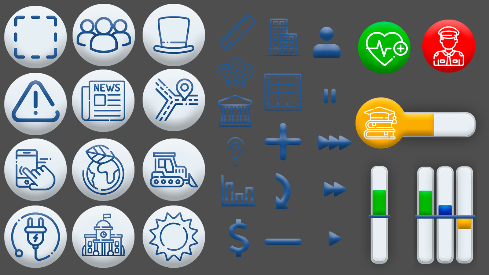 Ric Borrull // Herramientas - SimCity 4 UI reimagined