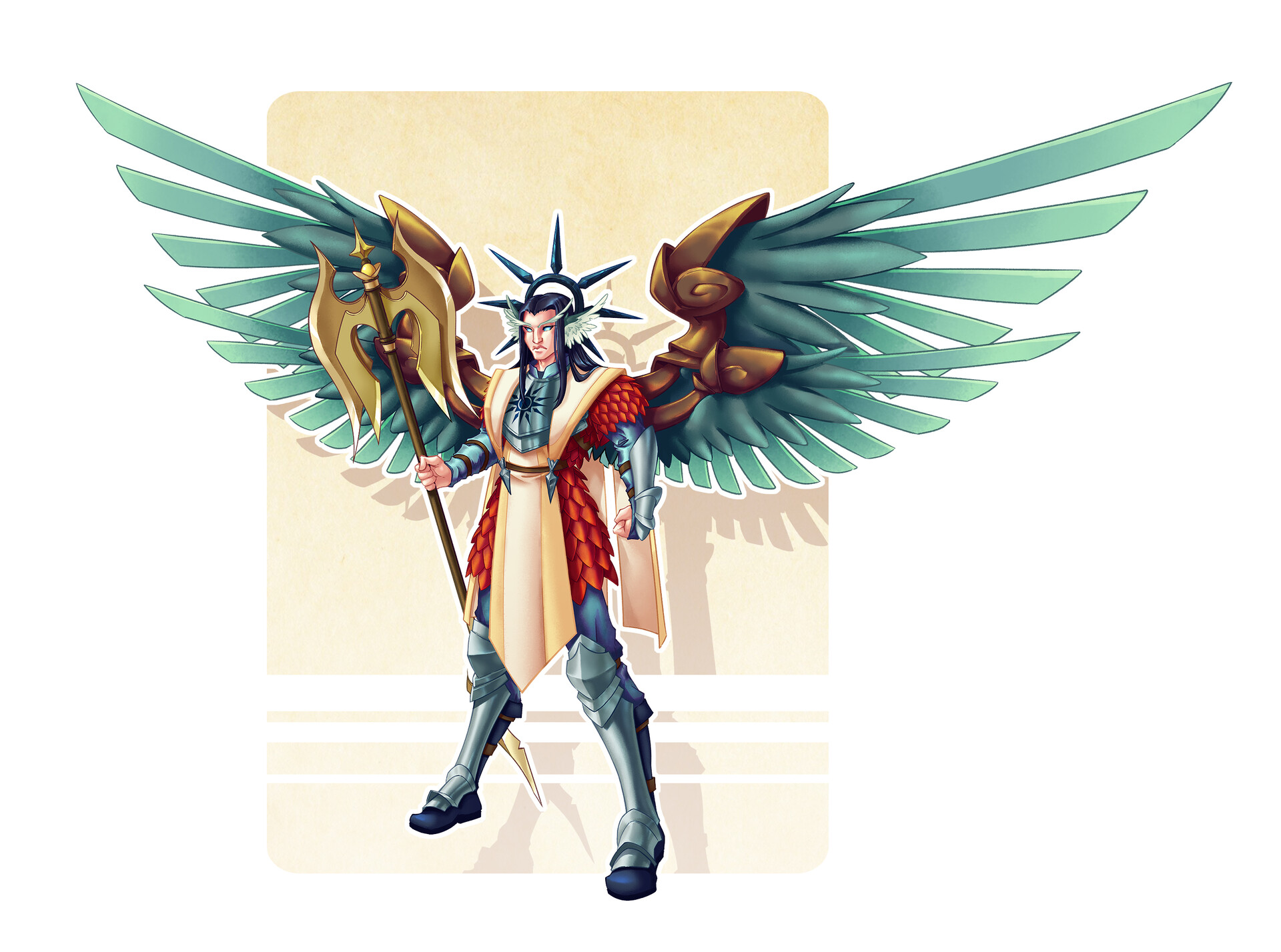 ArtStation - Character Design - Theron (Cran Brûlée)