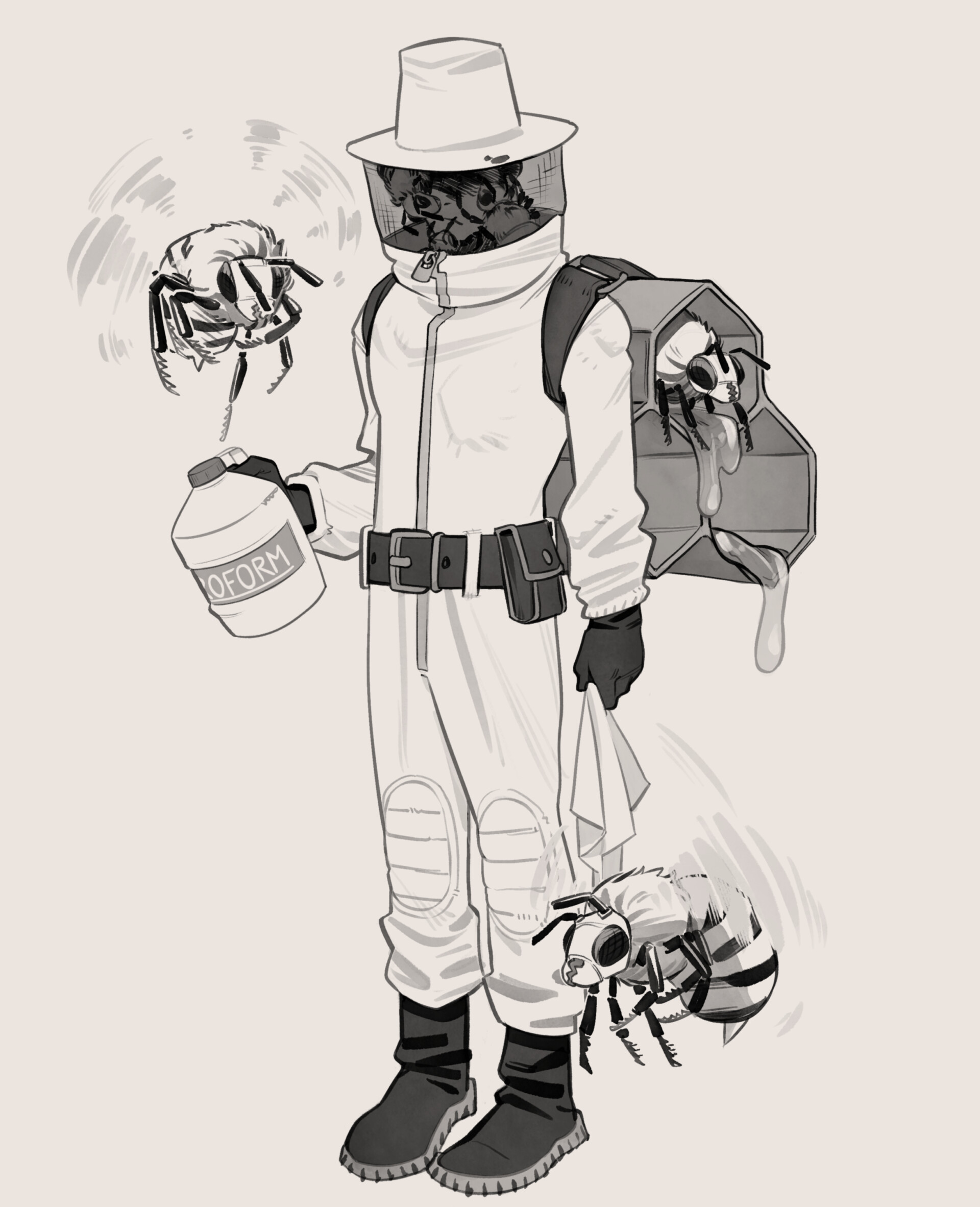 ArtStation - Bee keeper