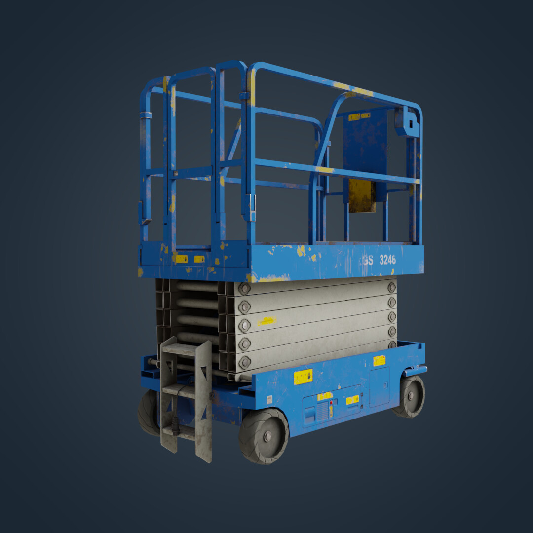 ArtStation - Scissors Platform Lift | VR/AR