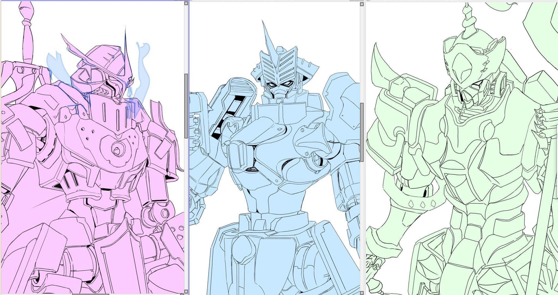 ArtStation - mecha concept sample