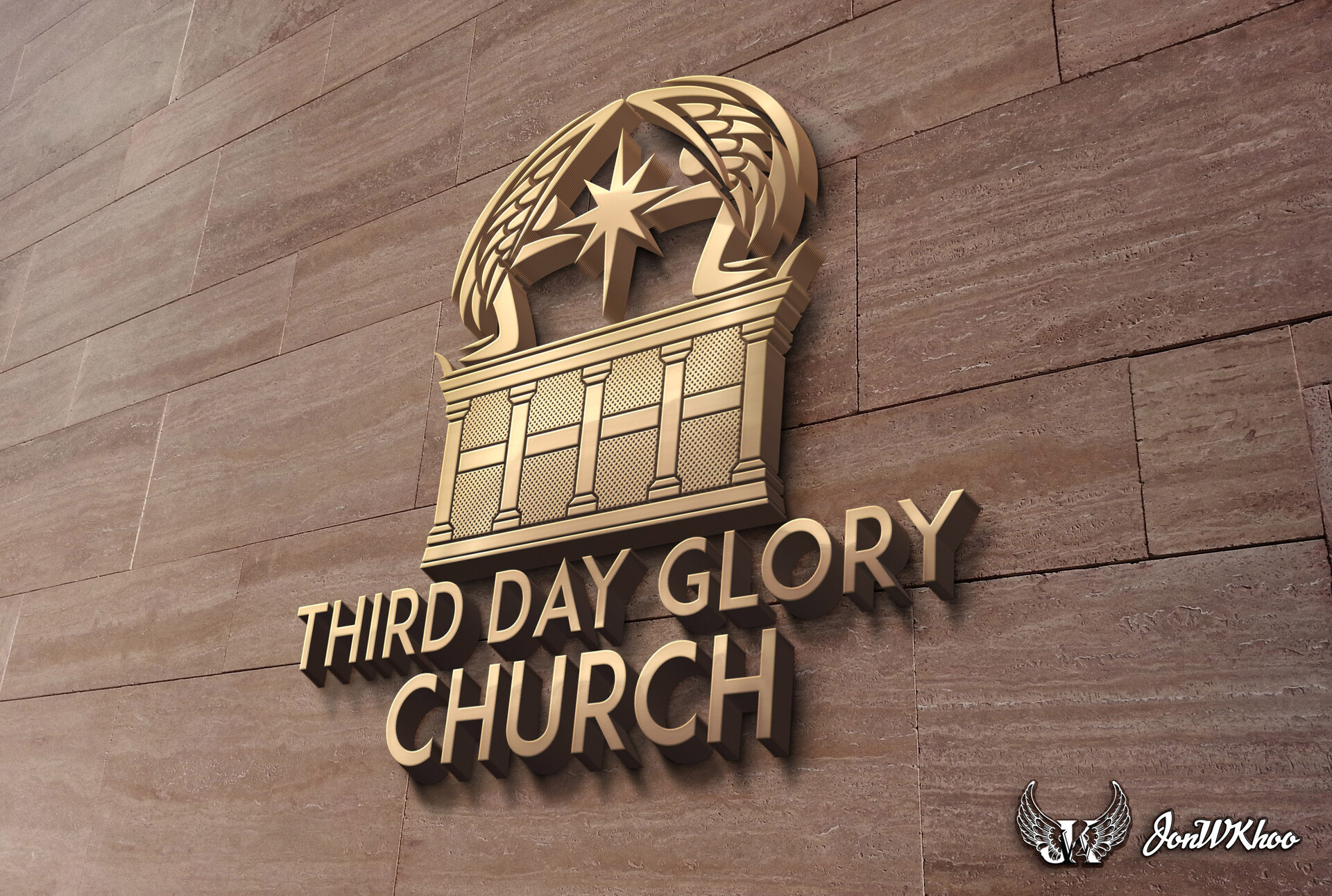 ArtStation - Third Day Glory Church 2020 | Logo Design