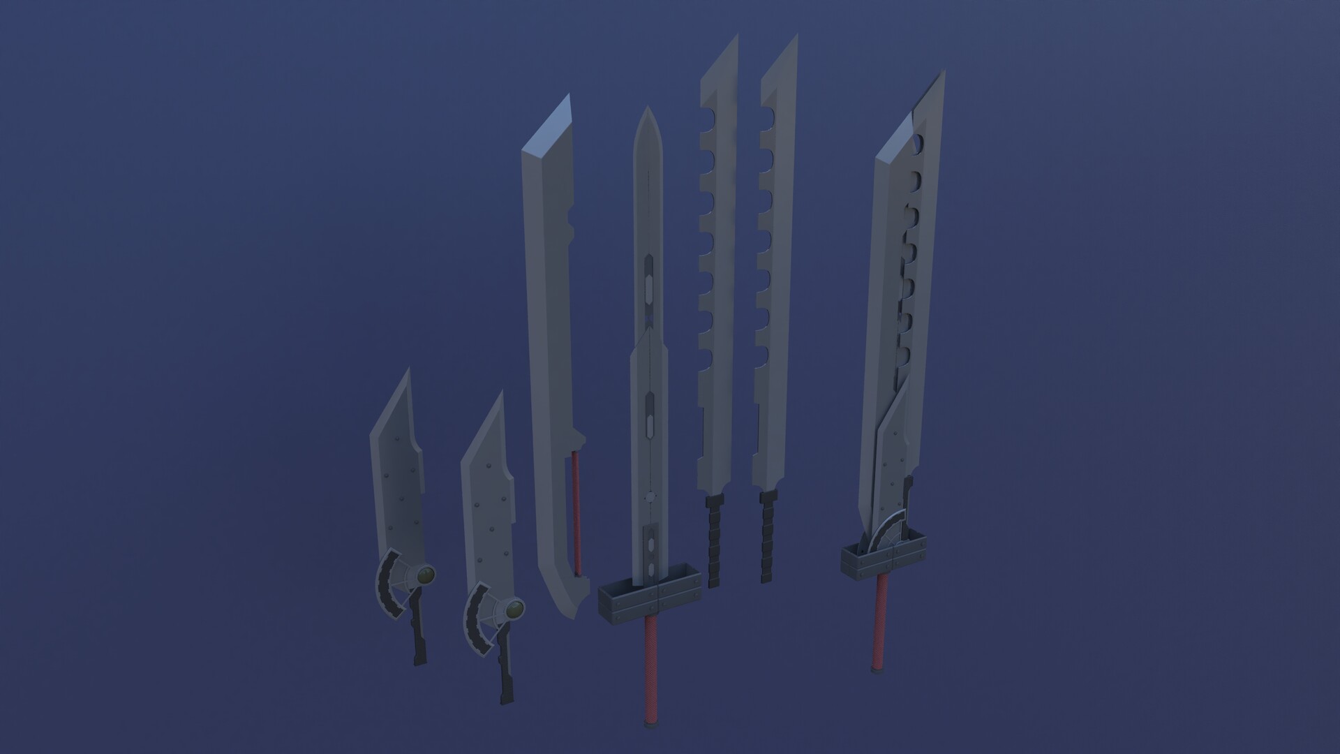 ArtStation - Fusion Sword (FFVII: Advent Children)