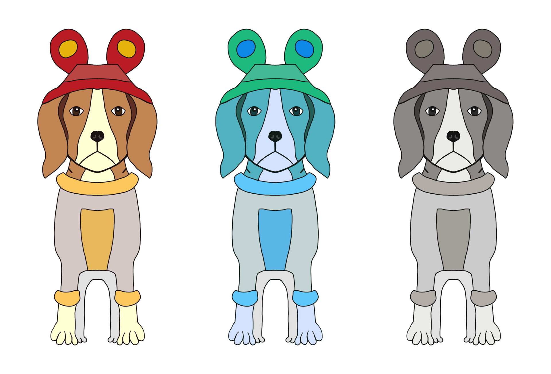 ArtStation - Flat color (hue, saturation)