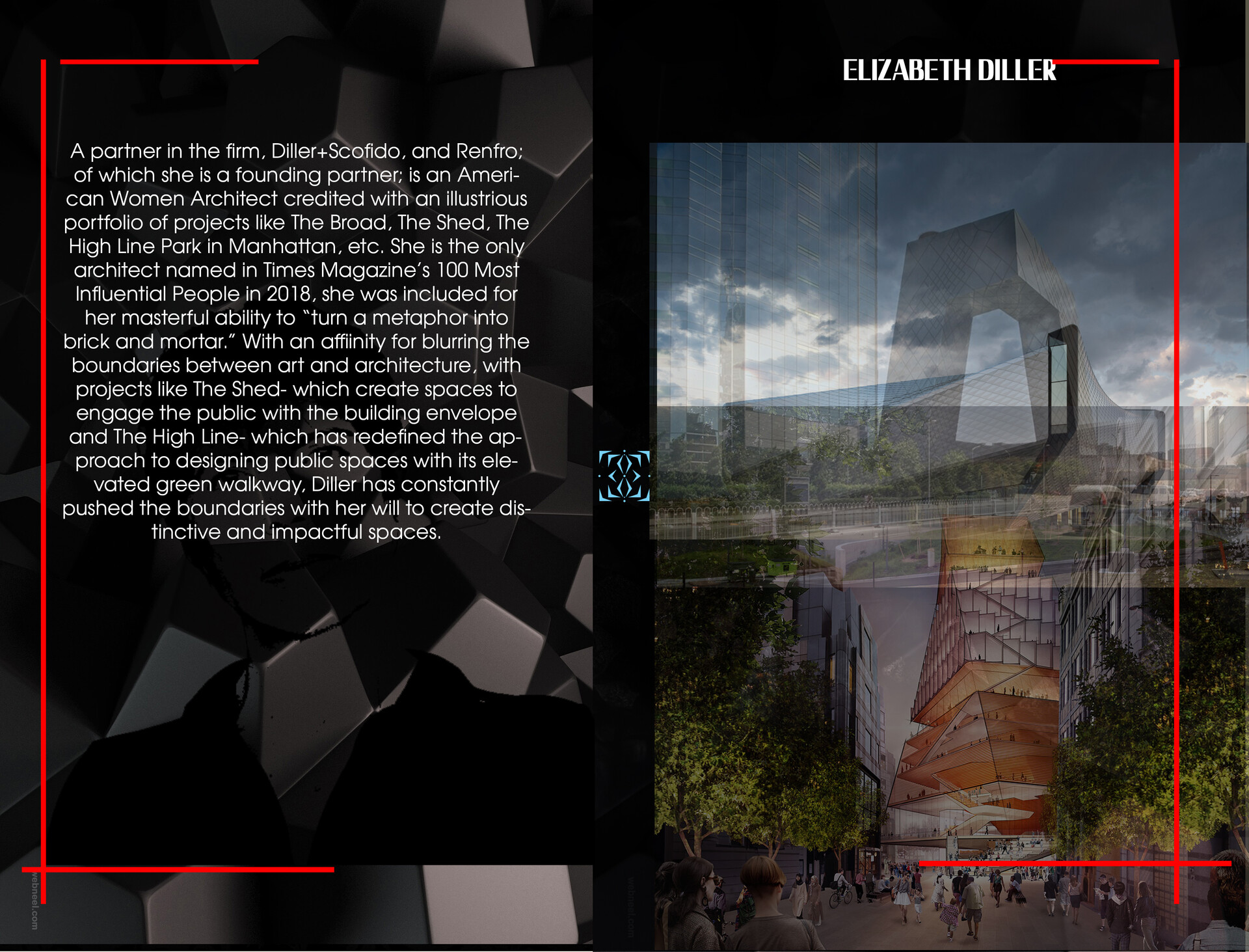 ArtStation - Elizabeth Diller