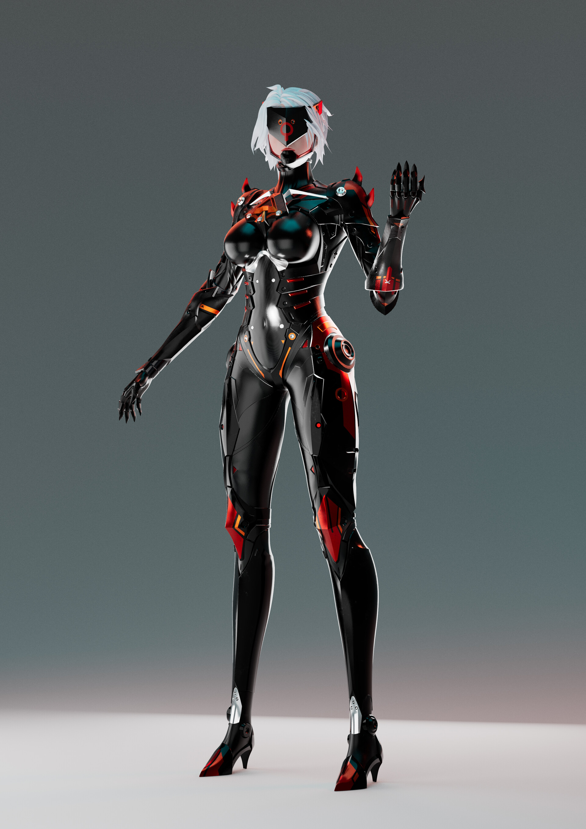 ArtStation - Kelly - Metal Girl