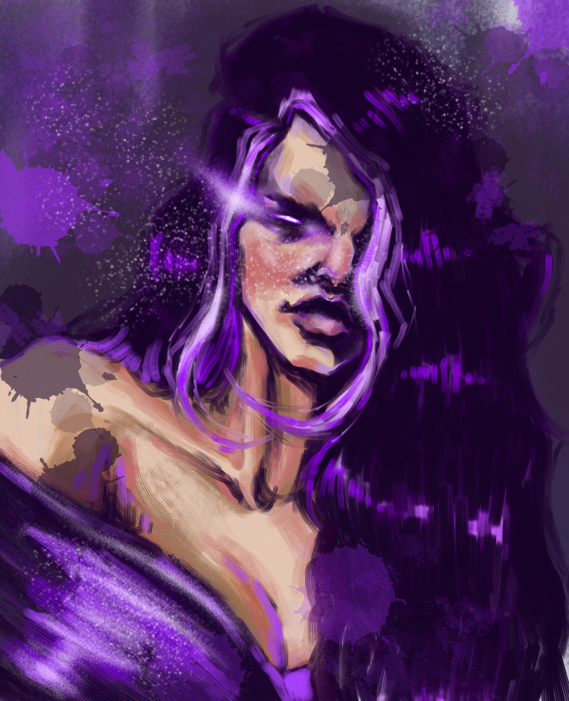 ArtStation - Violet Girl