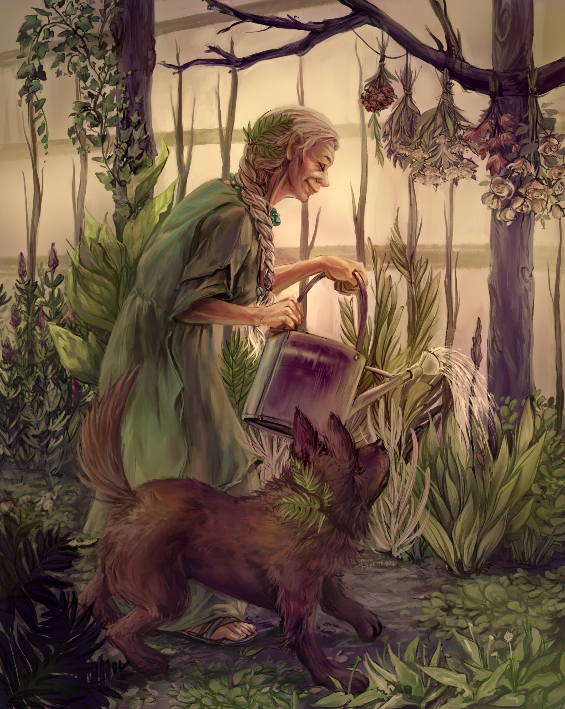 ArtStation - Fern witch