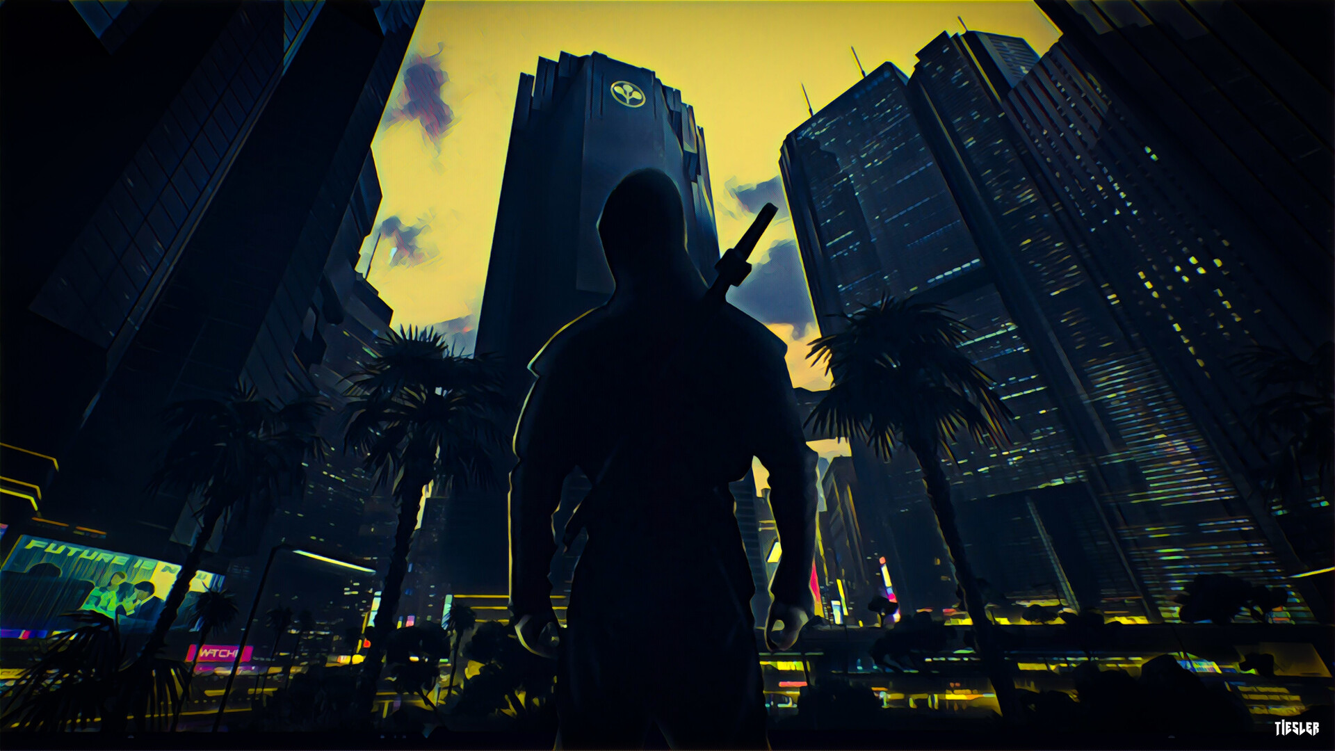 ArtStation - arasaka tower