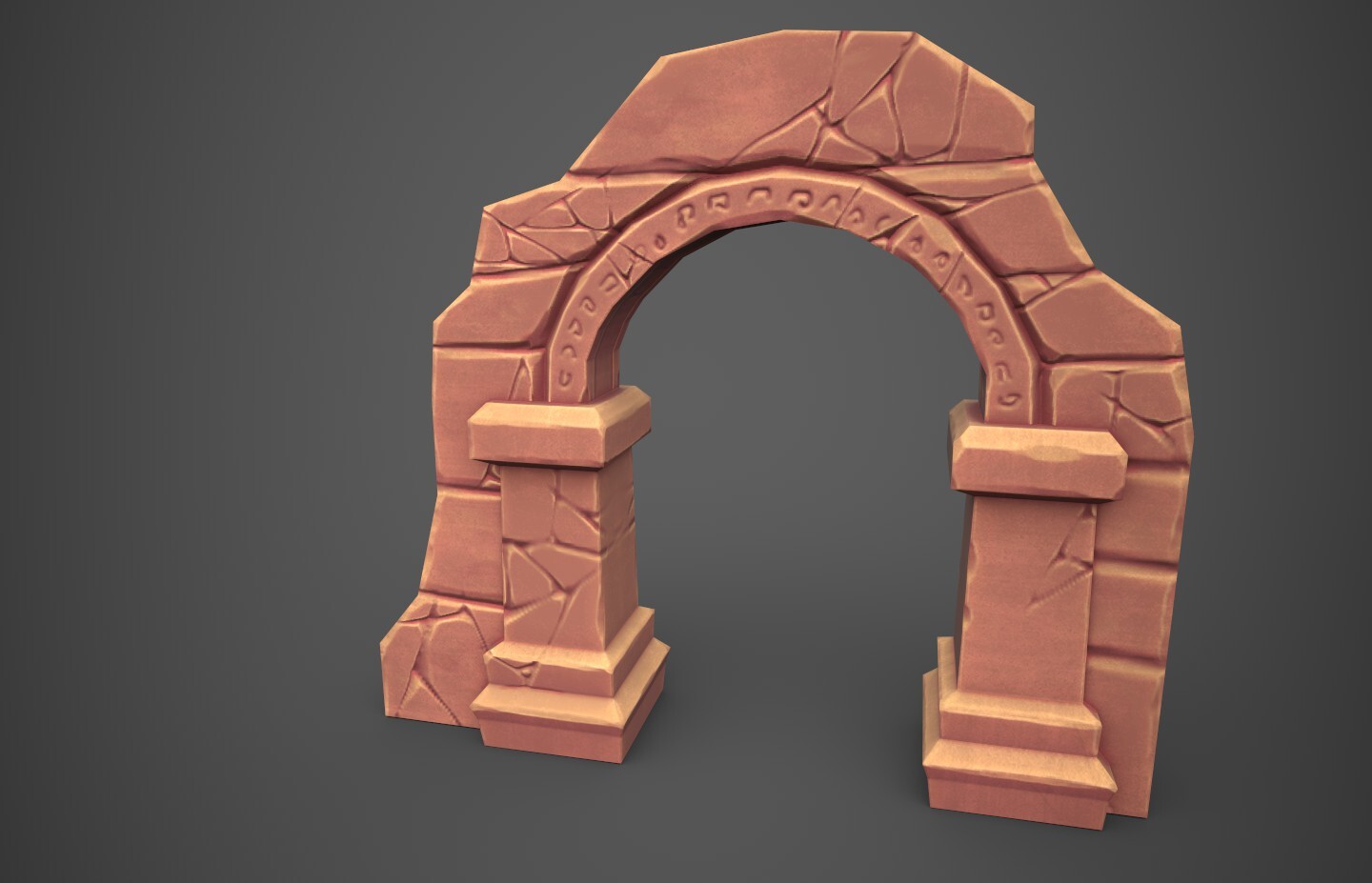 ArtStation - Stylized Medieval Gate