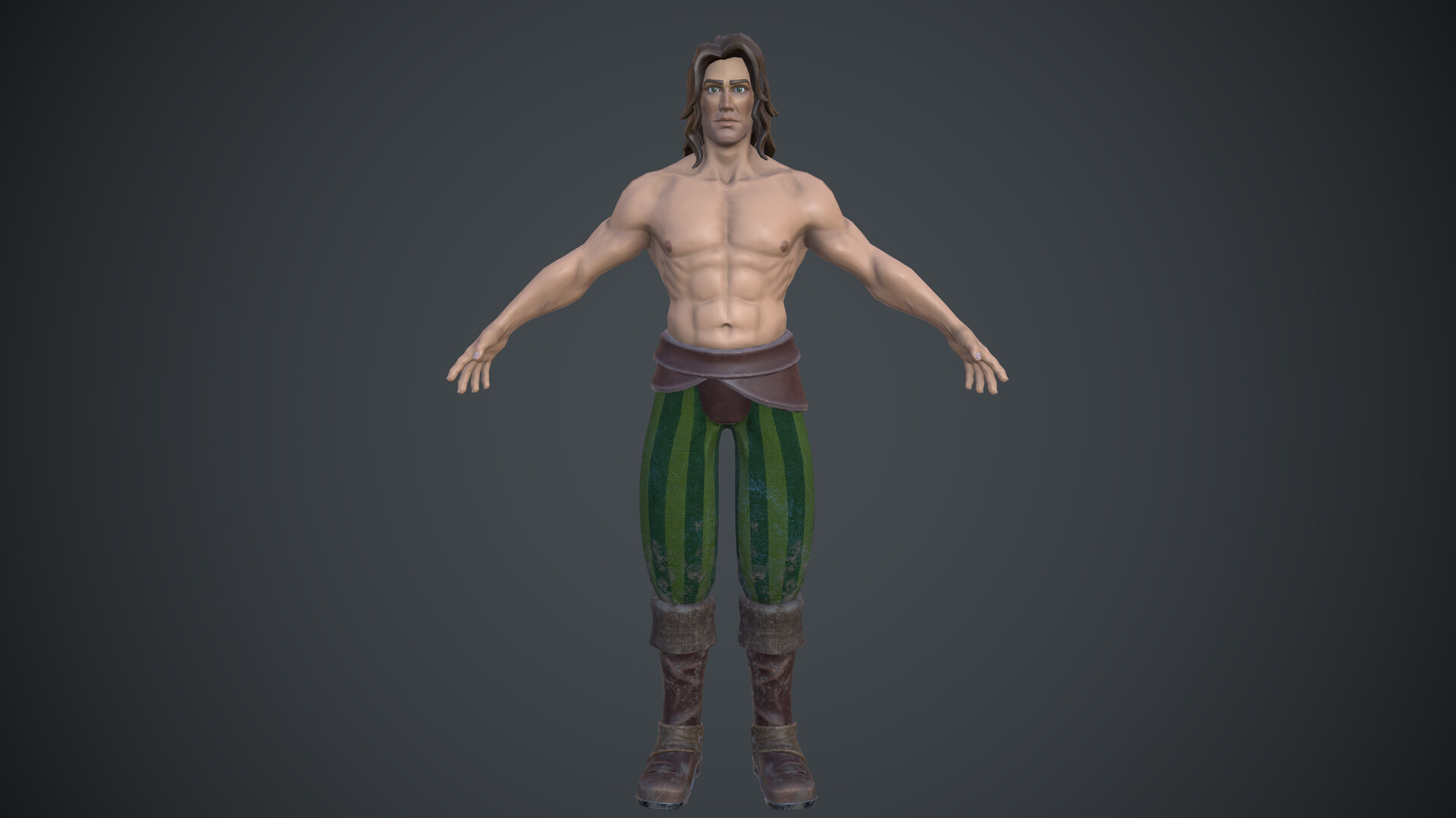 ArtStation - Stylized man Personal project
