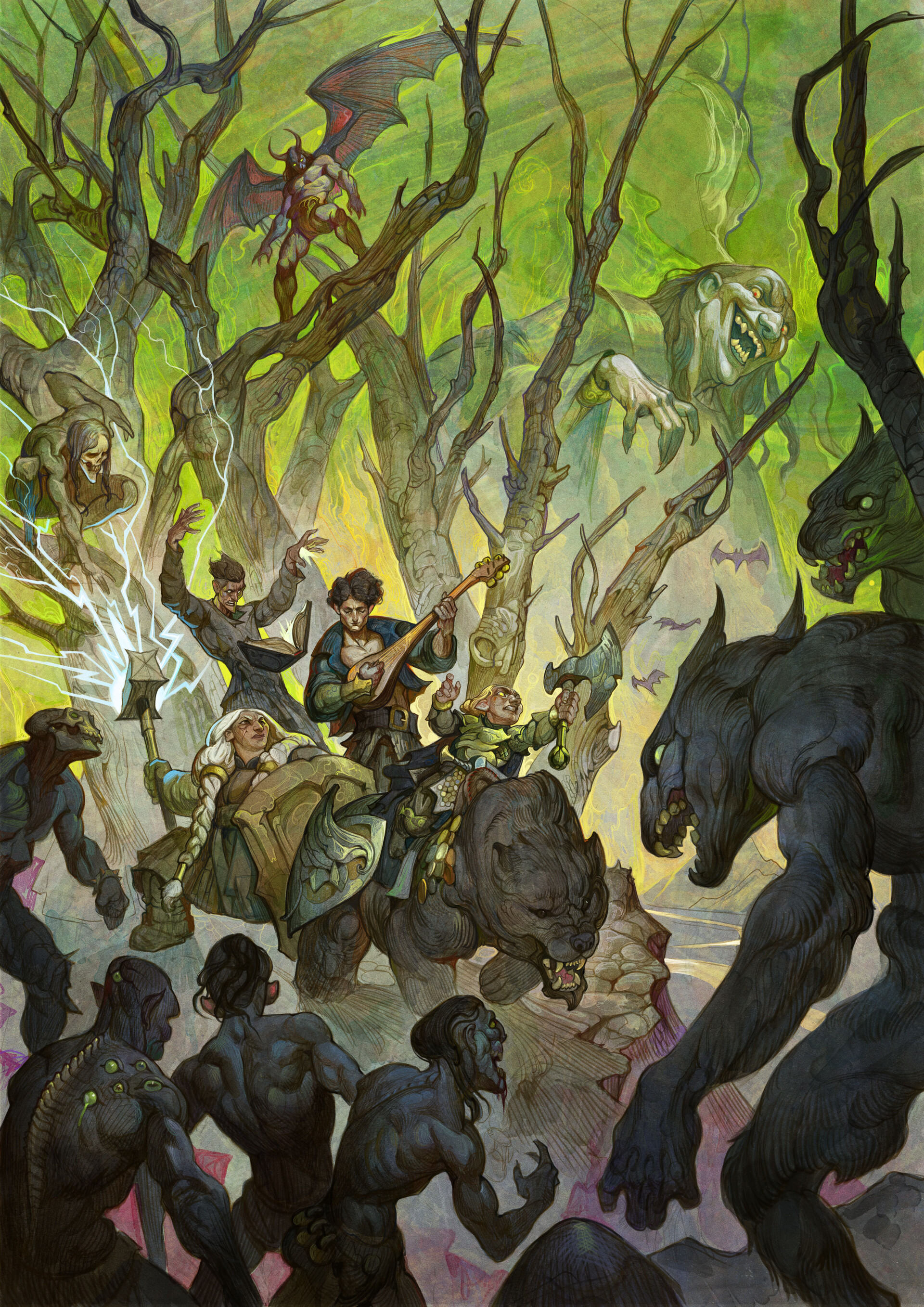 ArtStation - Curse of Strahd - Comission