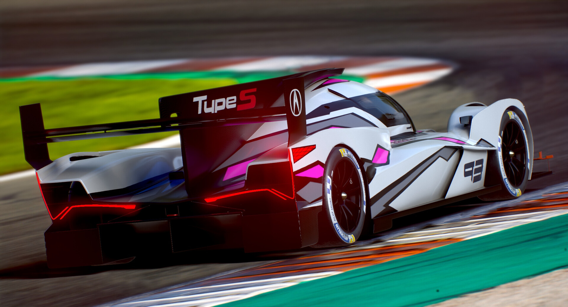 OpticalDreamSoft - Acura ARX-06 IMSA LMDh Hypercar Season 2023 Race Car ...