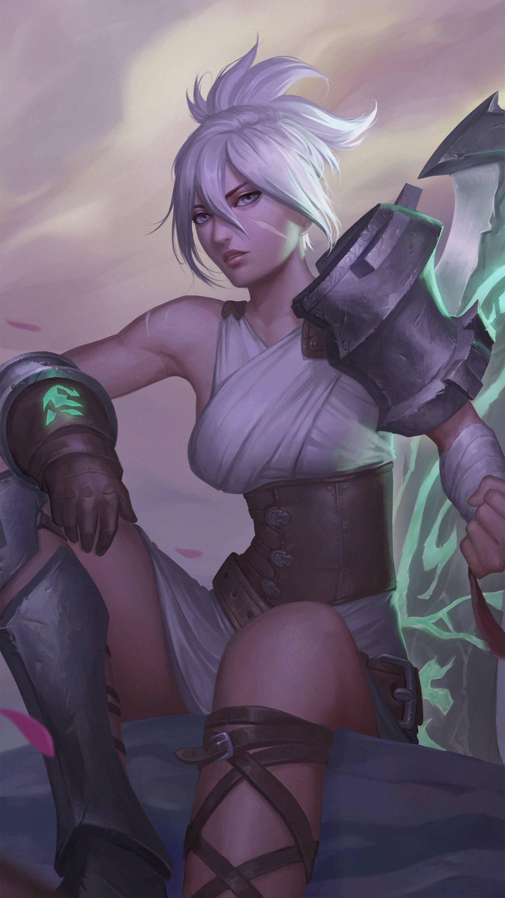 League Of Legends Riven Hot