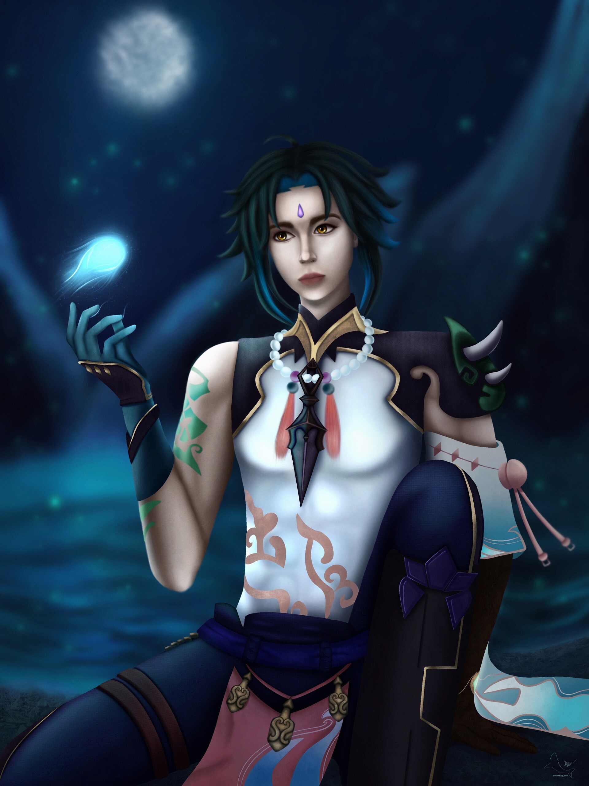 ArtStation - "Defender of Yax" Xiao