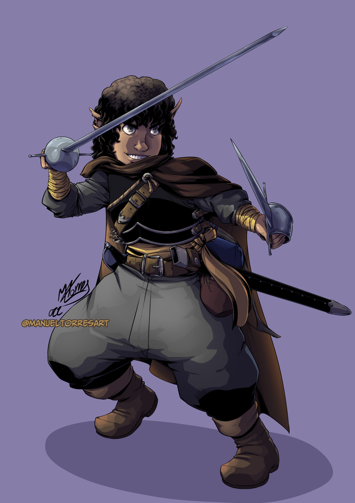 Artstation Dnd Gnome Rogue