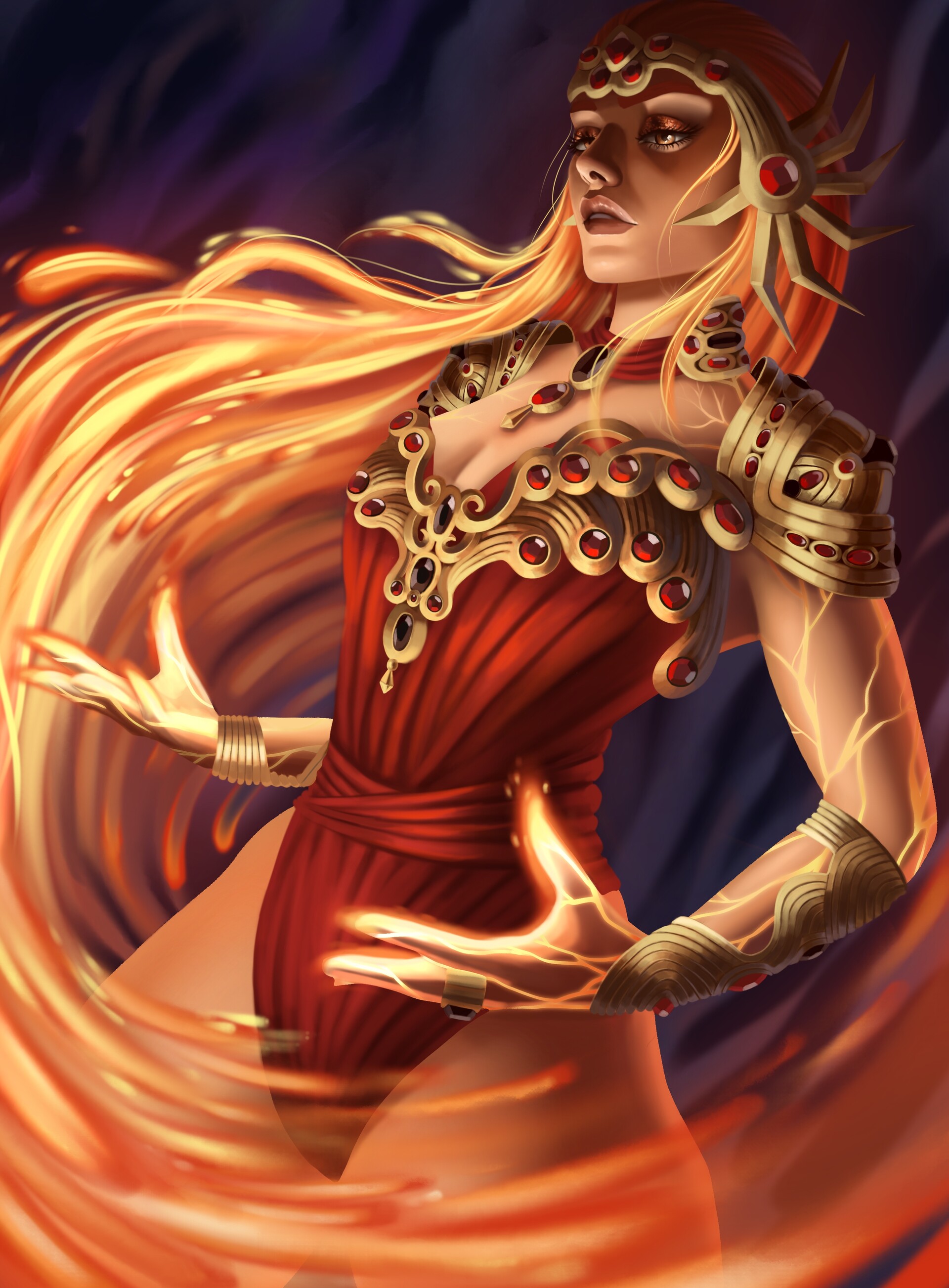 ArtStation - Fire mage