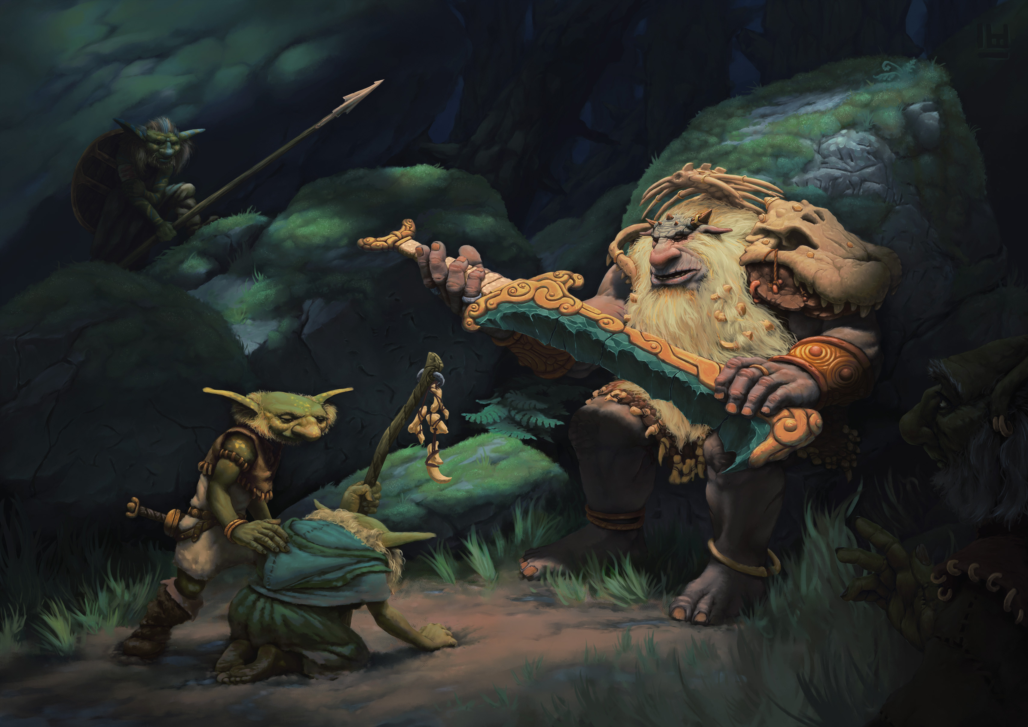 The Plea by Dorian Le Brenn : r/ImaginaryTrolls