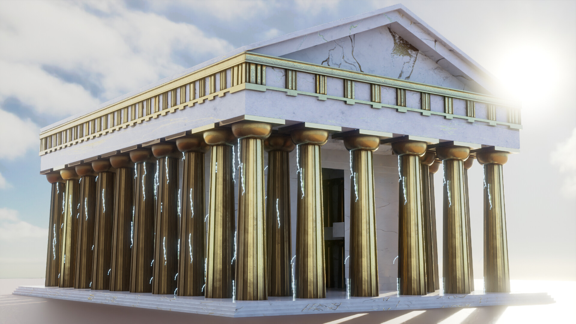 ArtStation - Greek Temples