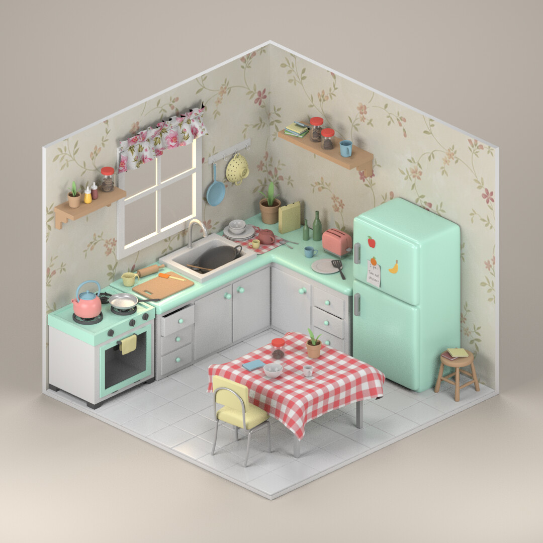 ArtStation - Kitchen
