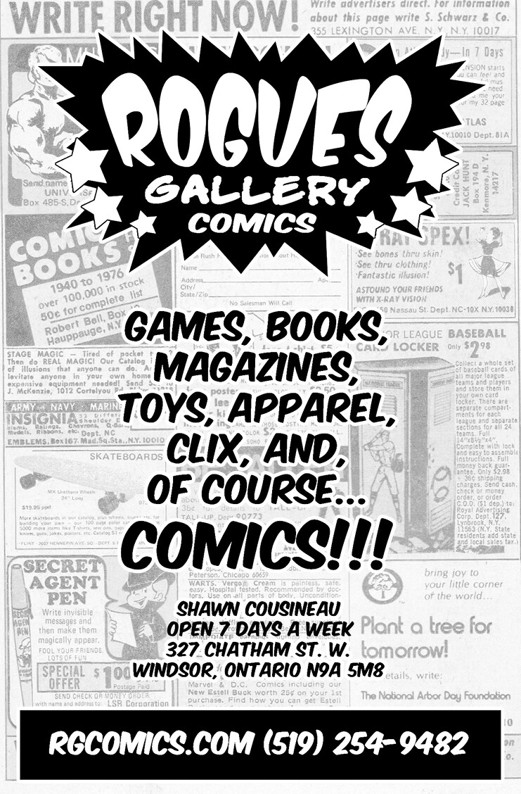 David Duke - Rogues Gallery Comics Business Card. After Neal Adams.